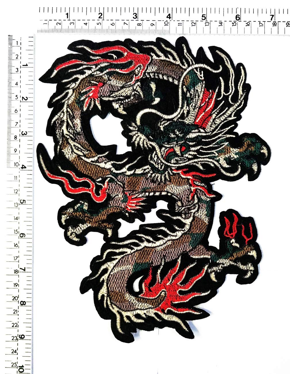 Japanese Scroll Dragon Patch Large Dragon Patch For Sale | EBay