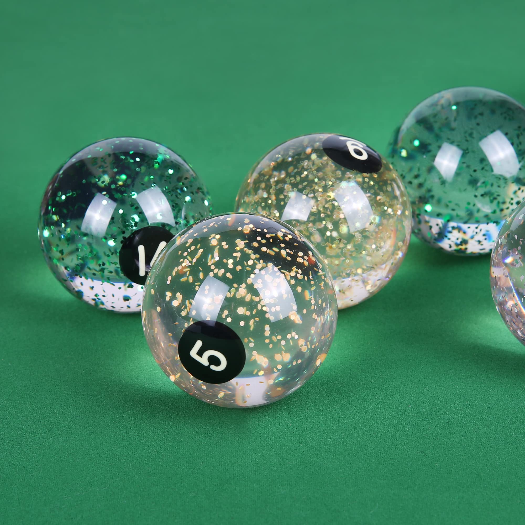 Transparent Pool Table Balls Vintage Belgium Aramith Ball Set With