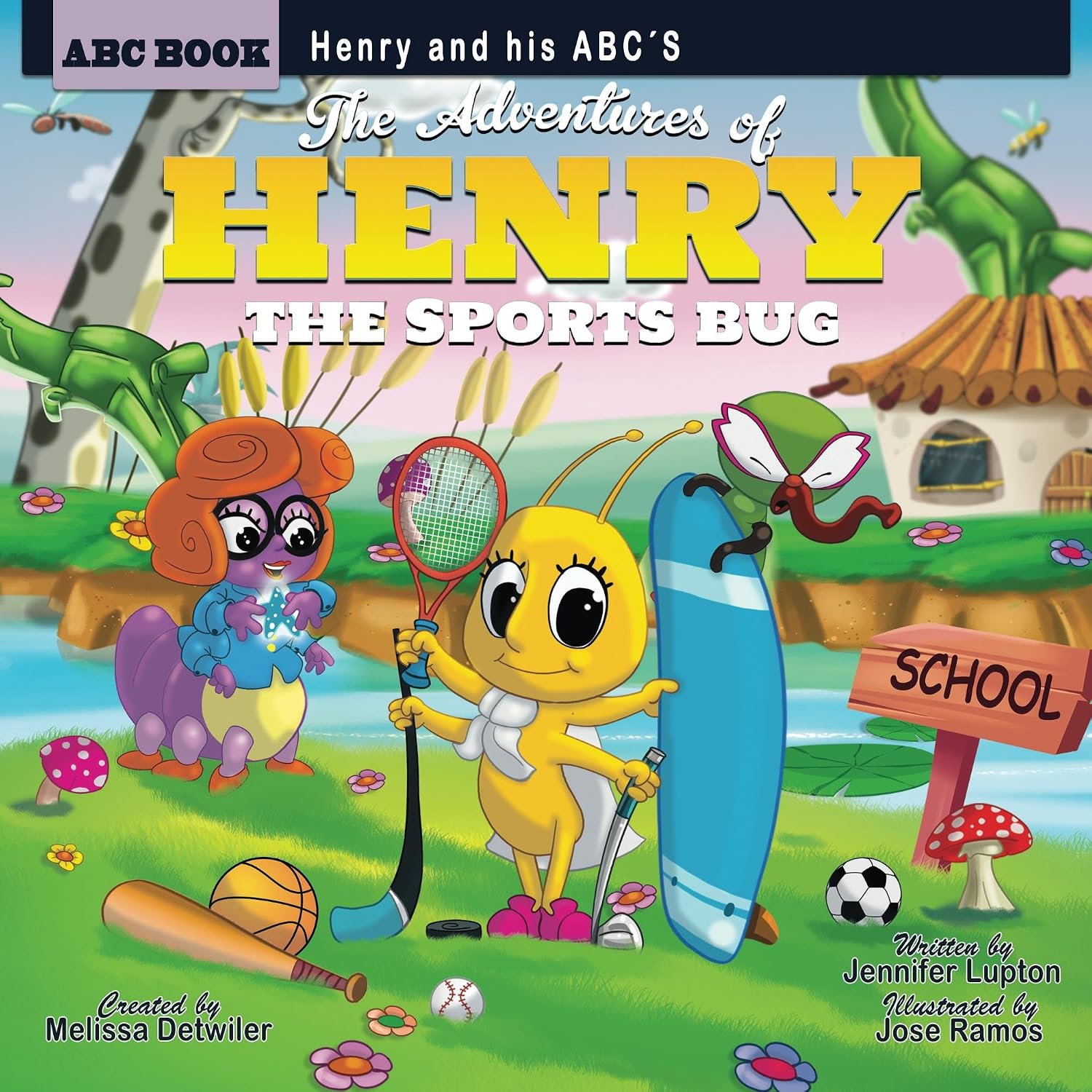 Amazon.com: The Adventures of Henry the Sports Bug: Henry and his ABC's ...