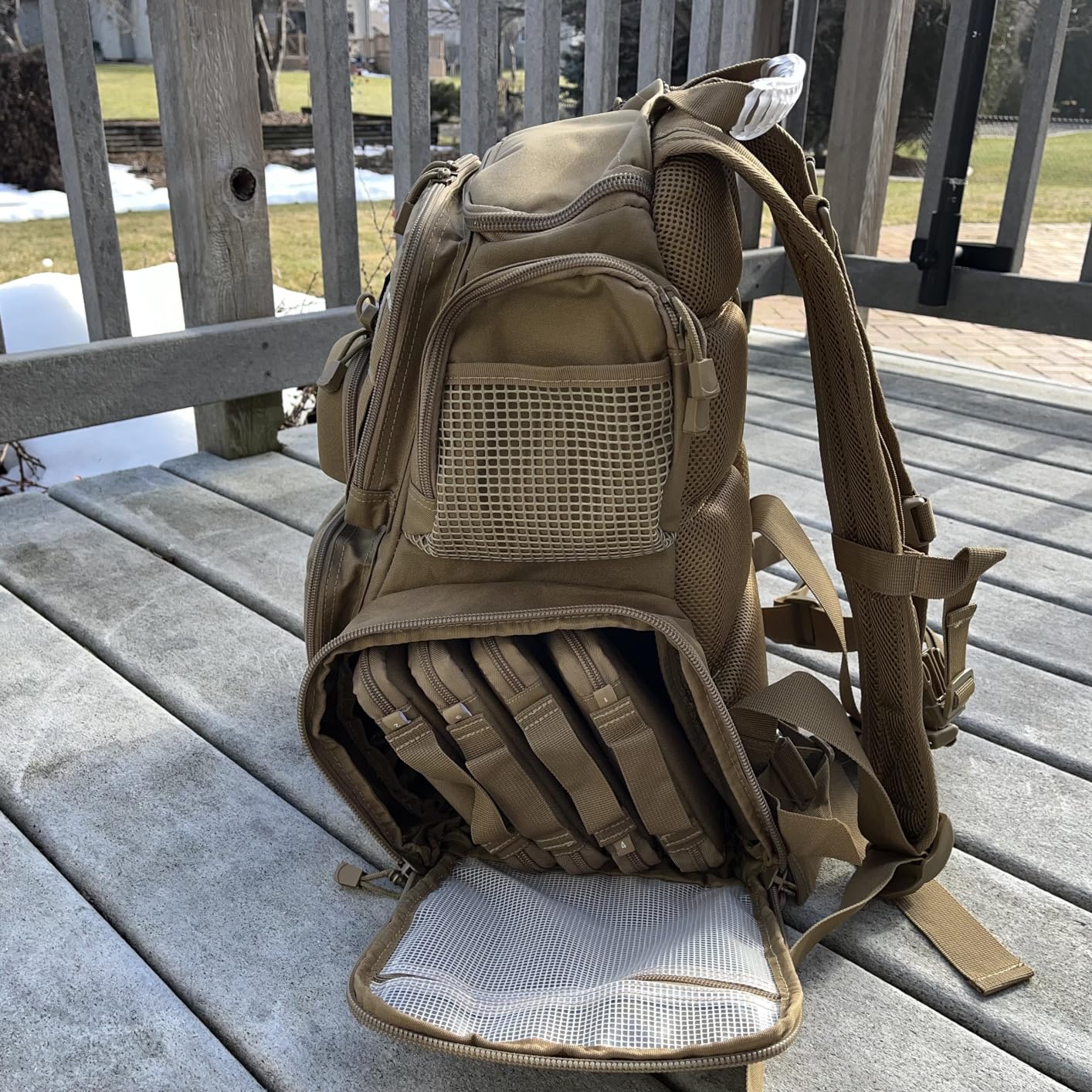 $15/mo - Finance TIDEWE Tactical Range Backpack with Removable Divider ...