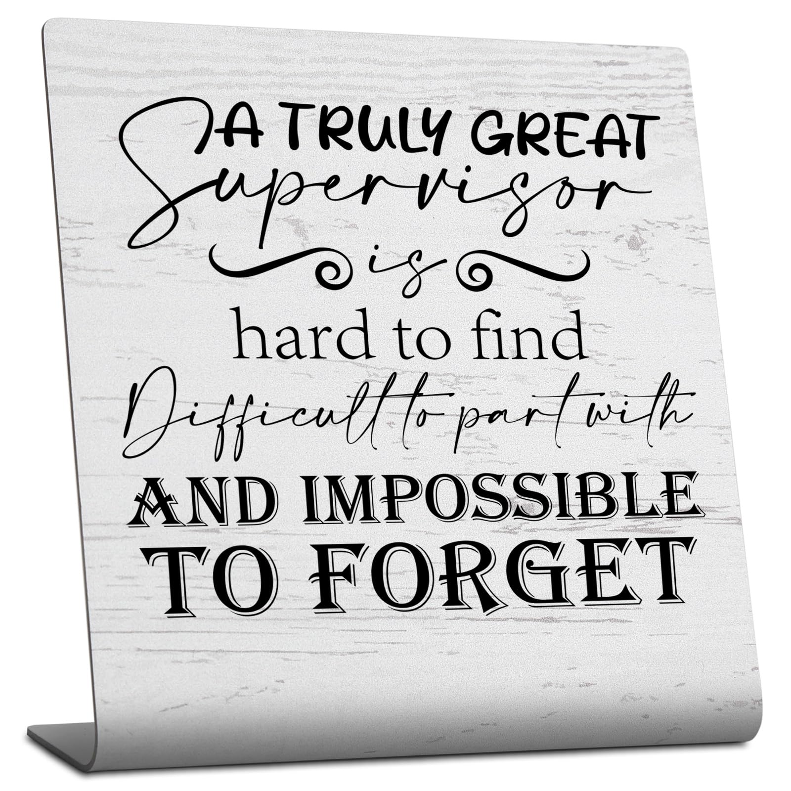 Amazon.com: Appreciation Gifts for Supervisor Office Desk Decor Sign ...