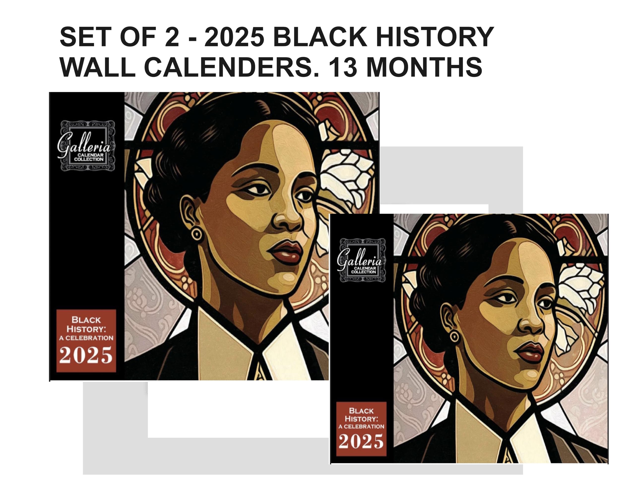 Amazon.com: generic 2025 Black History Wall Calendars, Set of 2, 13 ...