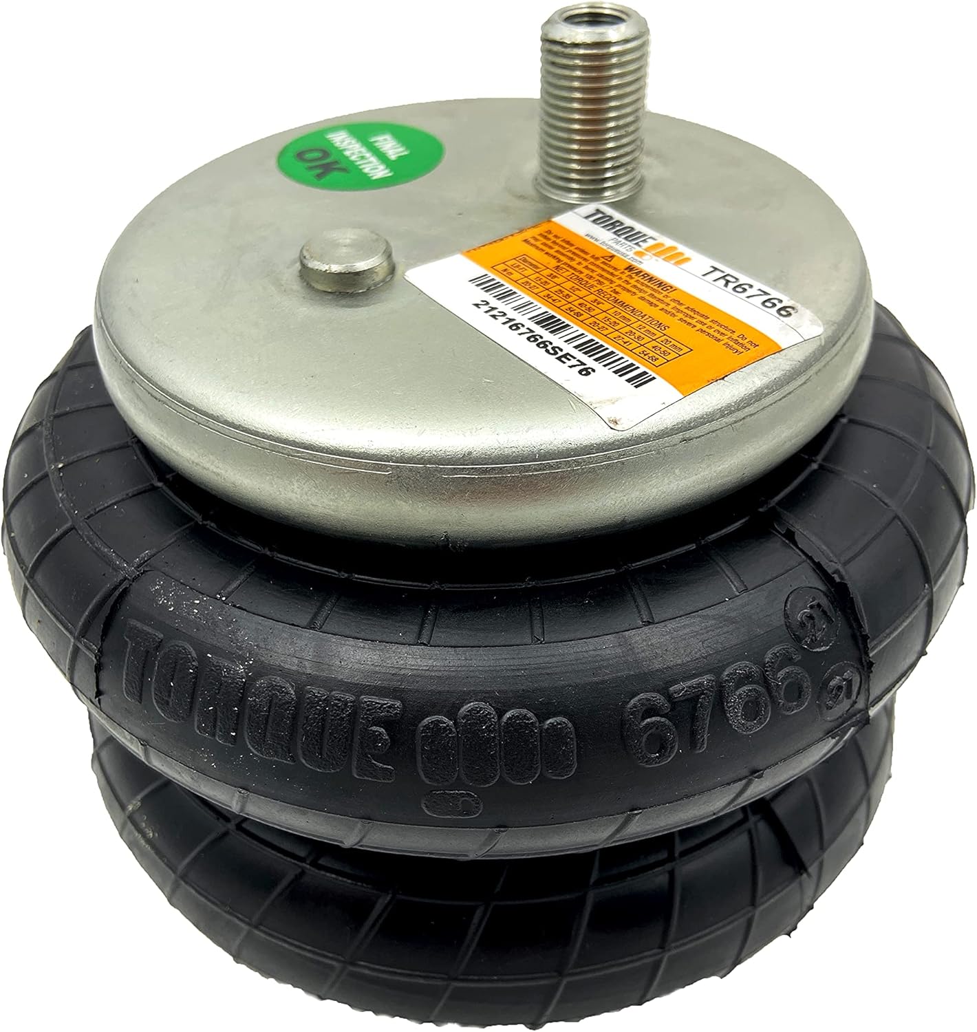 Buy 2 pack of TORQUE 6766 Replacement Air Spring Bag for Firestone Kits ...