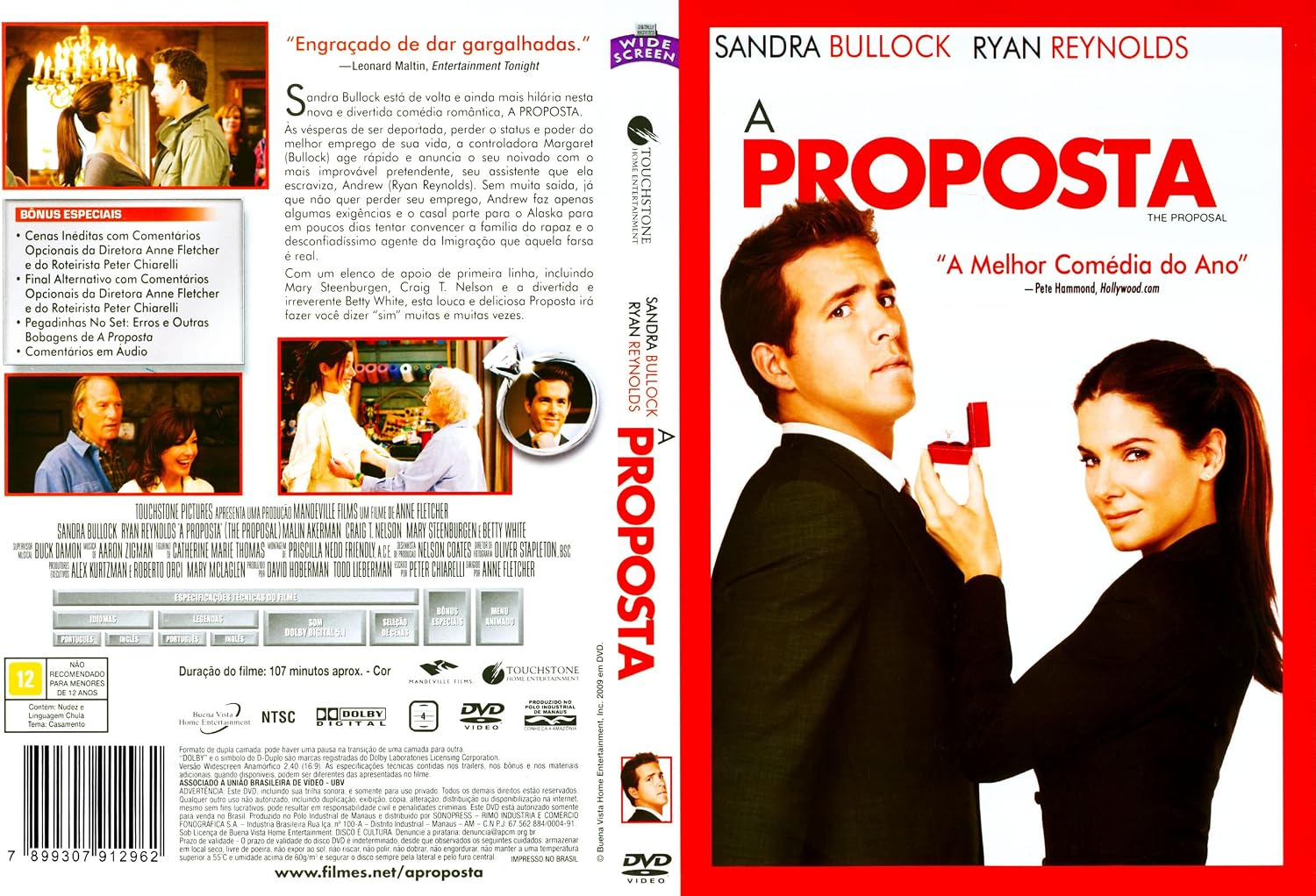 A Proposta Sandra Bullock Dvd | Amazon.com.br