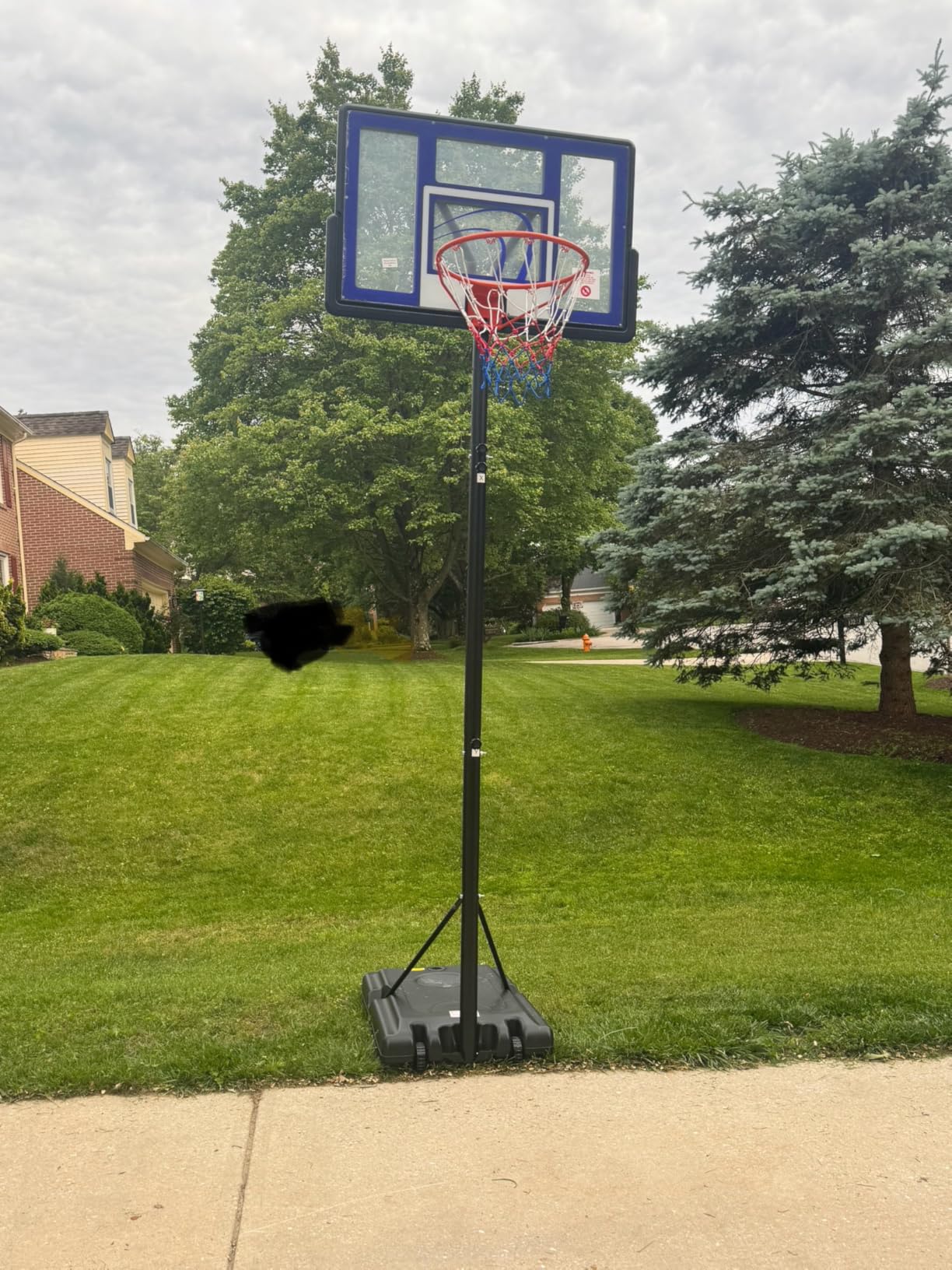 $23/mo - Finance TONBUX Adjustable Basketball Hoop Outdoor 10FT ...