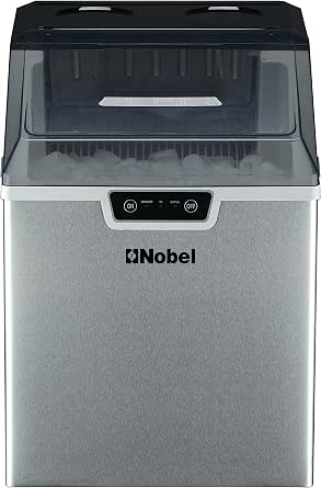 Nobel Ice Cube Maker Stainless Steel 15-18 Kgs 24 Hrs Ice Making ...