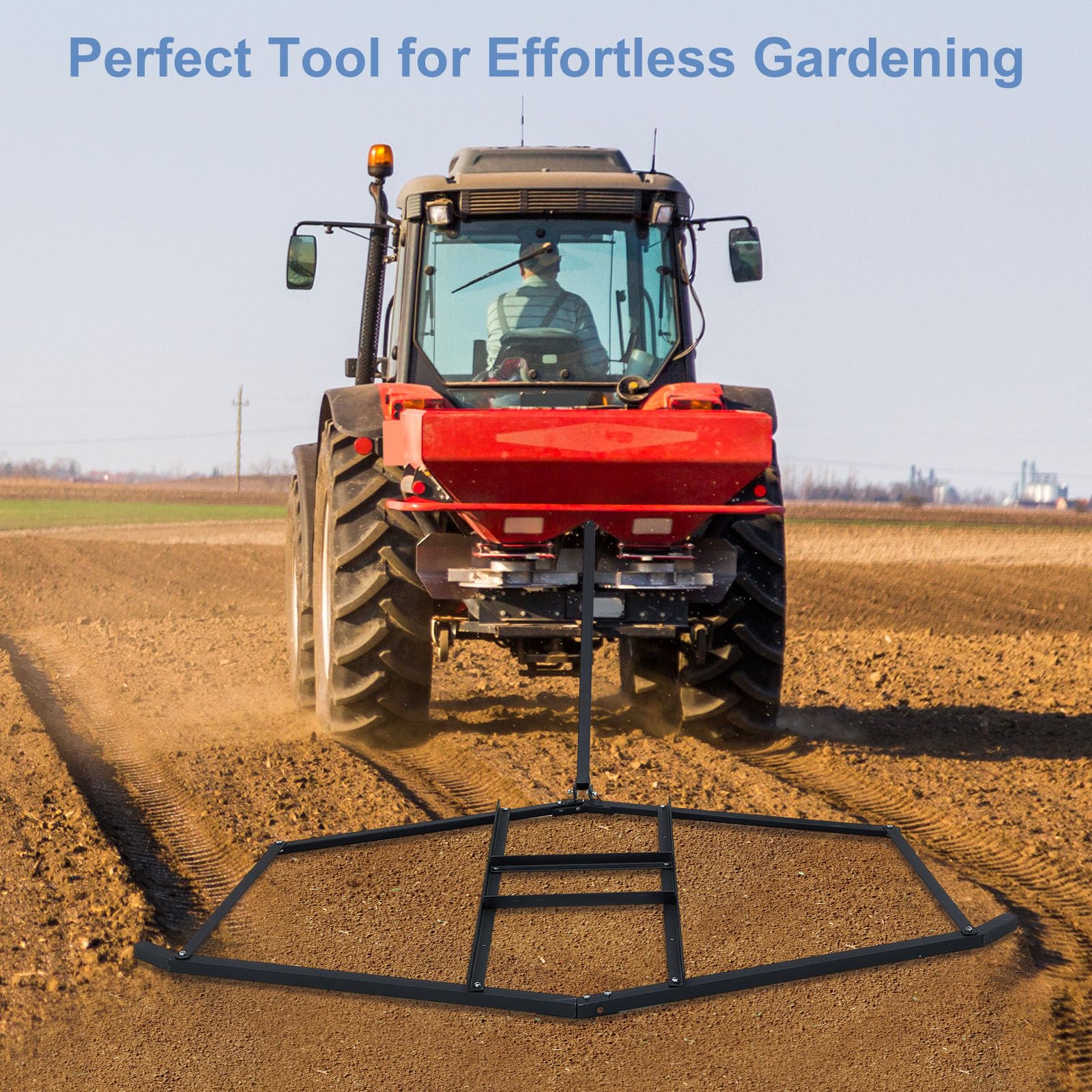 Snapklik.com : Datanly Driveway Drag Harrow 74" Width 39" Length Tow ...