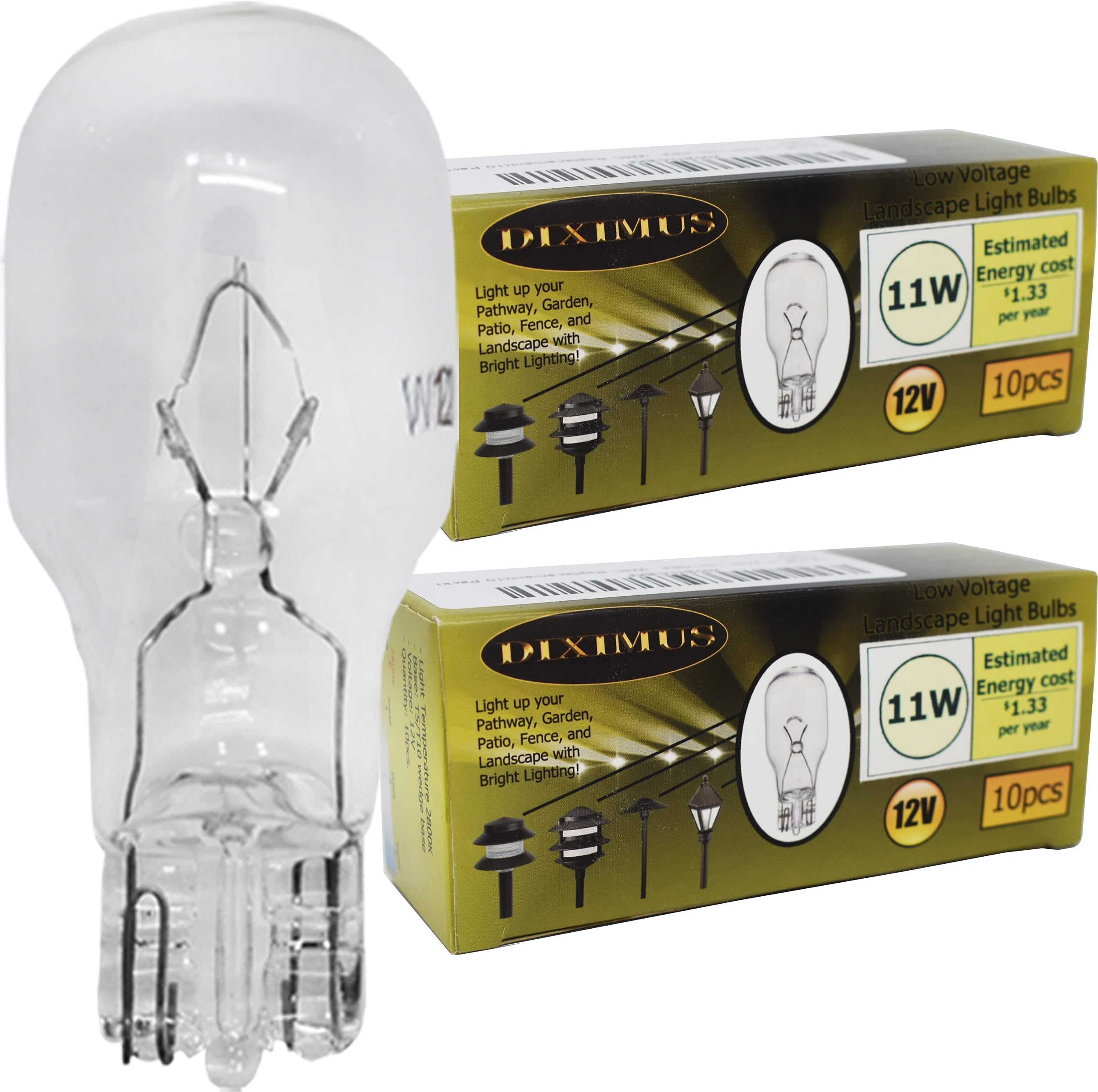 Amazon.com : Kerr Lighting Replacement 7-Watt Bulbs - 4-Pack ...