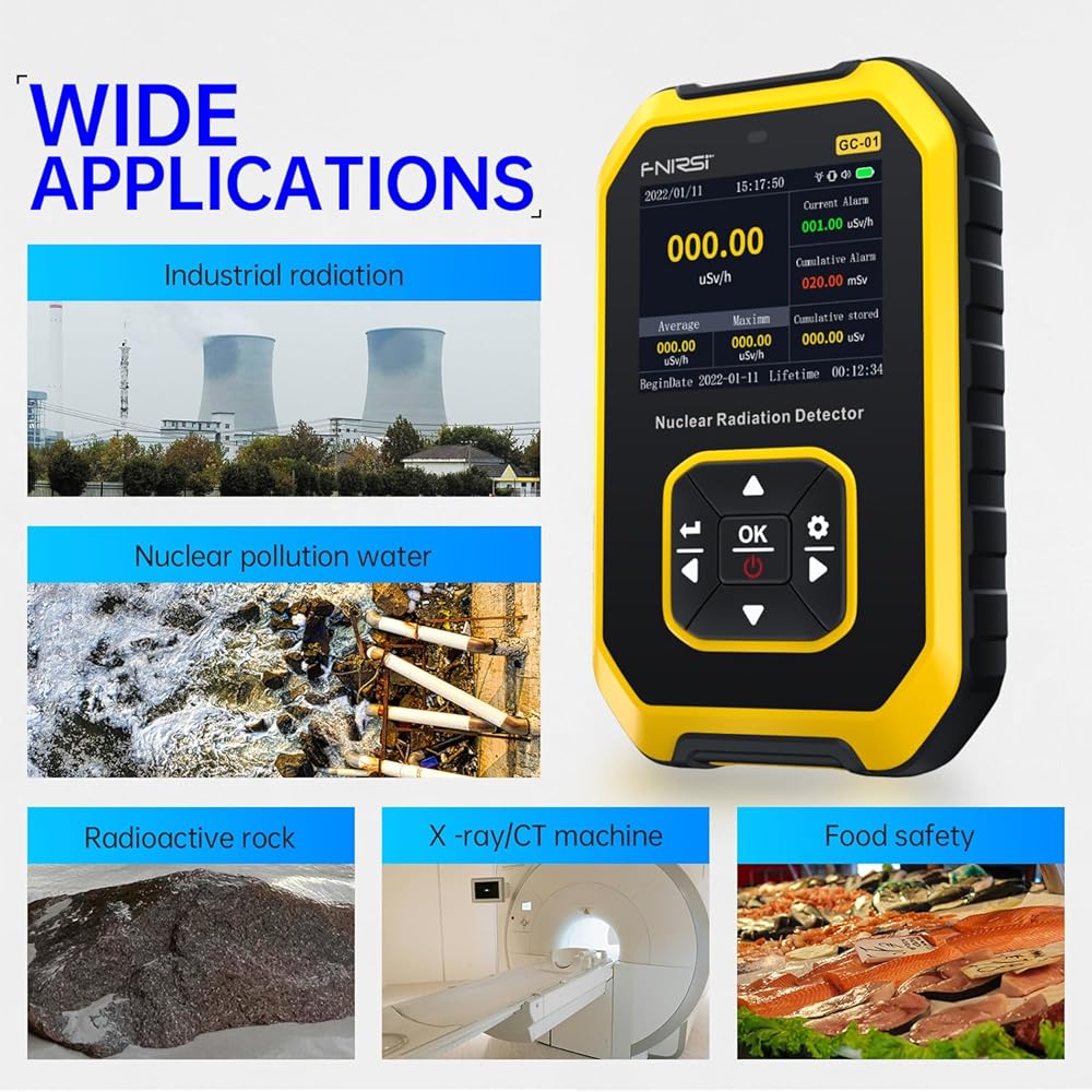 FNIRSI Geiger Counter Nuclear Radiation Detector - Nepal | Ubuy