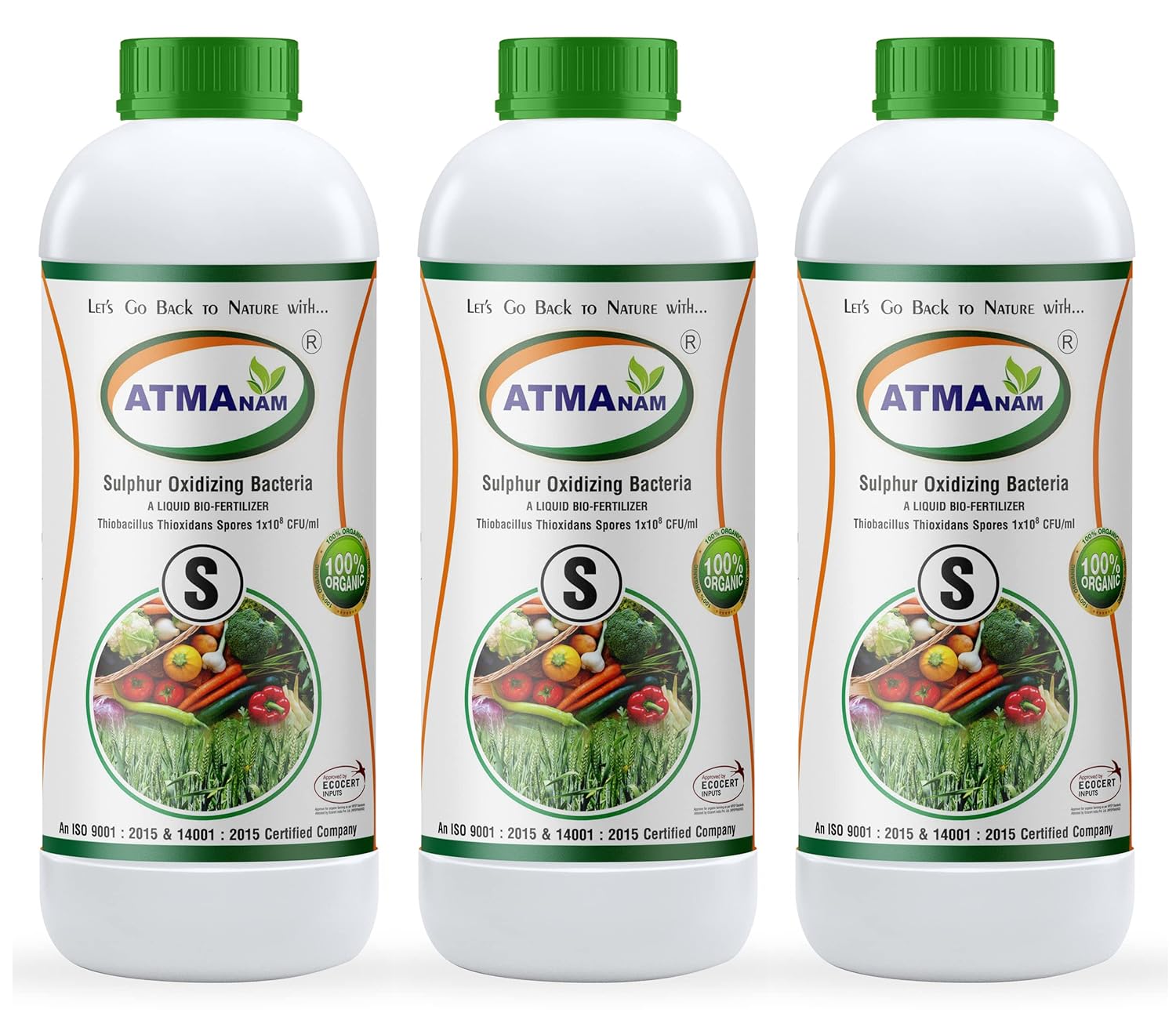 Atmanam Sulphur oxidizing Bacteria A Liquid organic and Bio Fertilizer ...