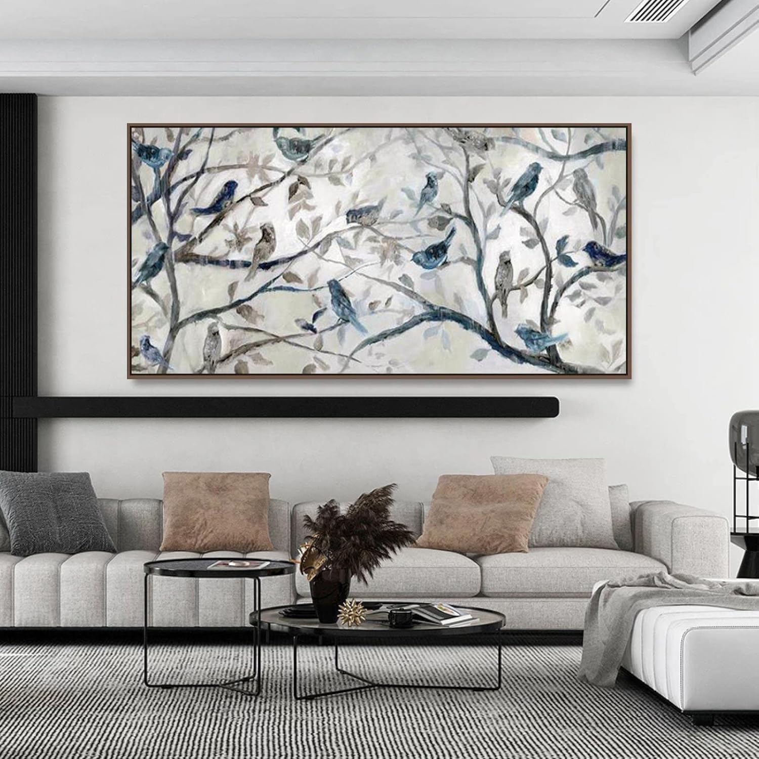 Amazon.com: Canvas Poster Morning Chorus Canvas Painting Print Large ...