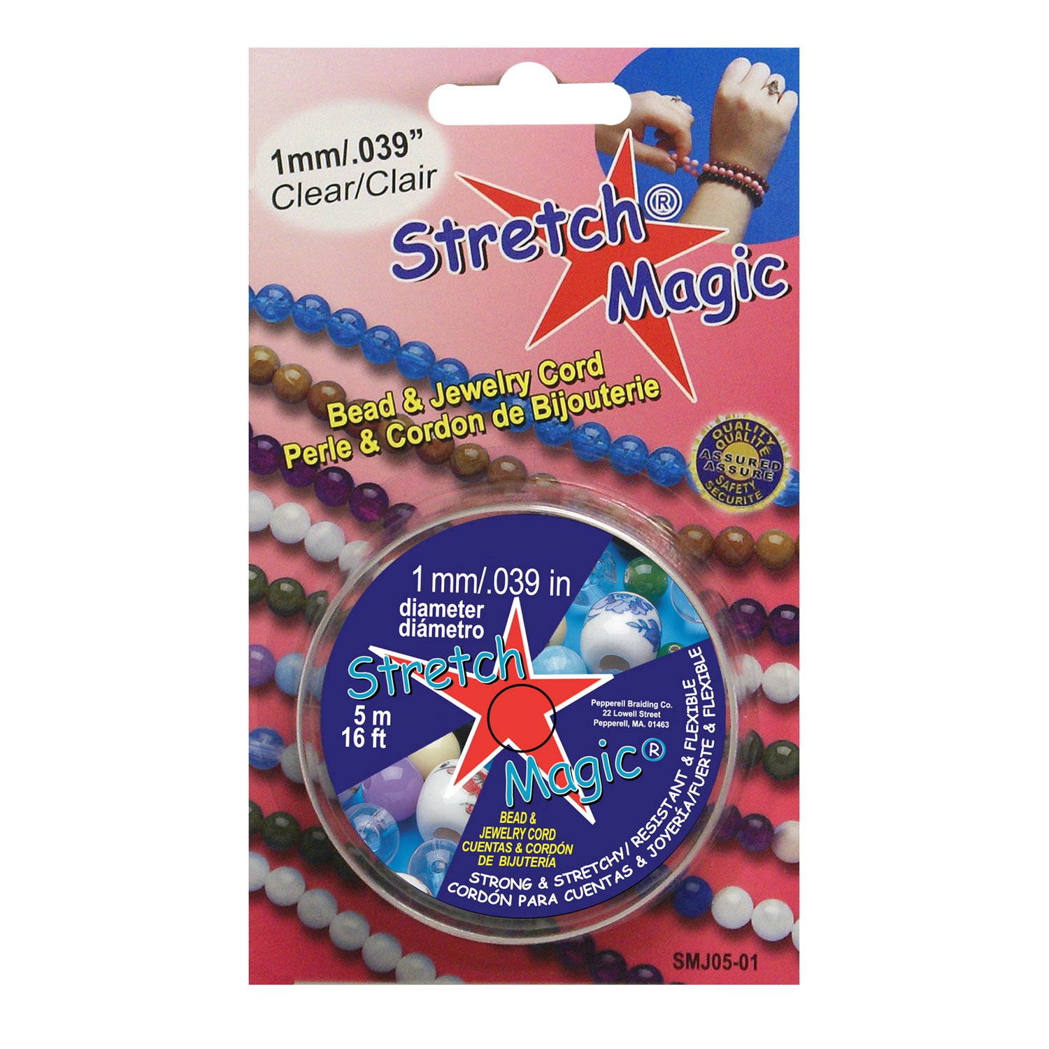 Stretch Magic Spool with Jewellery Cord, Clear : Amazon.in: Home & Kitchen