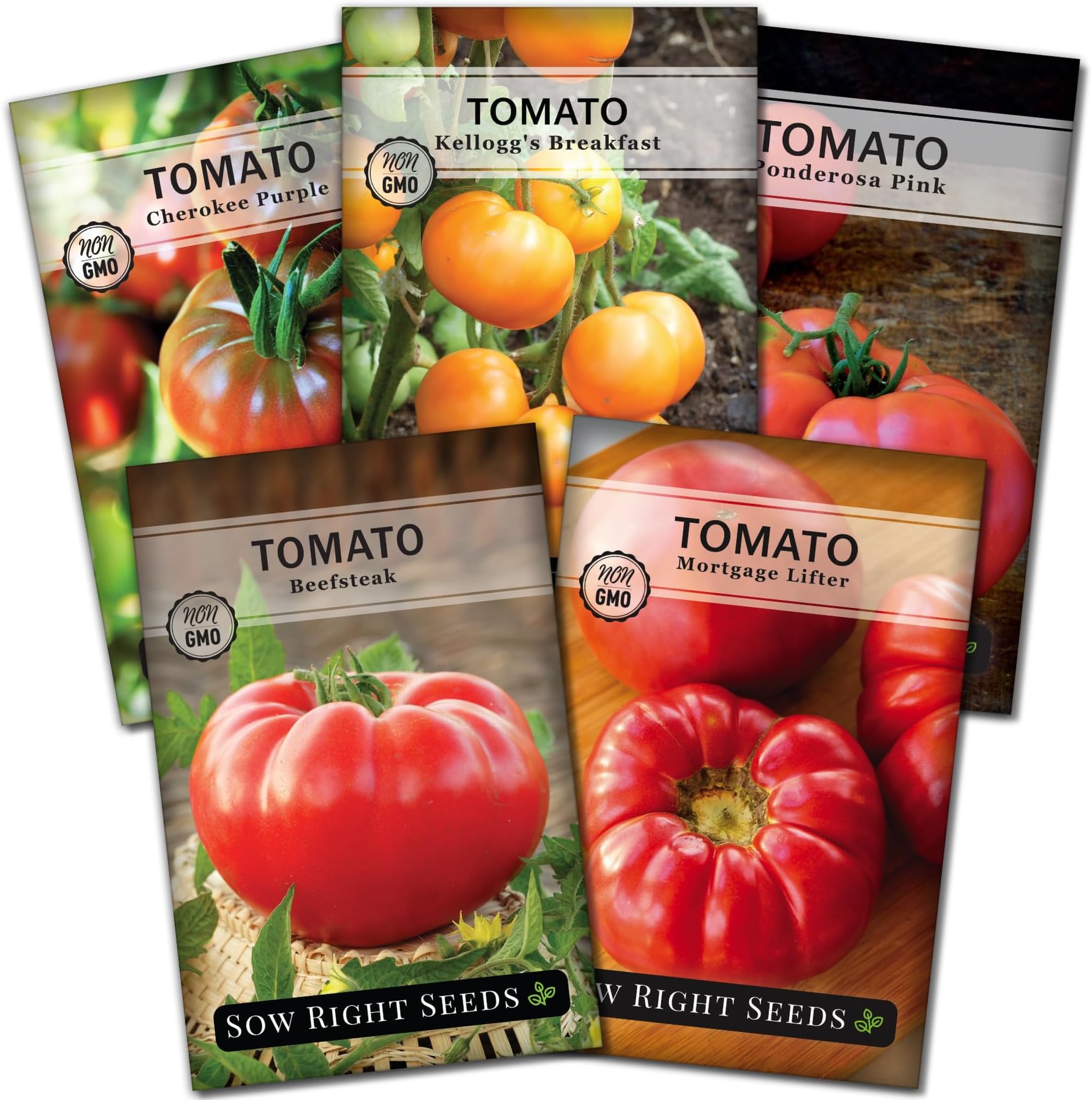 Amazon.com : Sow Right Seeds - Beefsteak Style Tomato Seed Collection ...