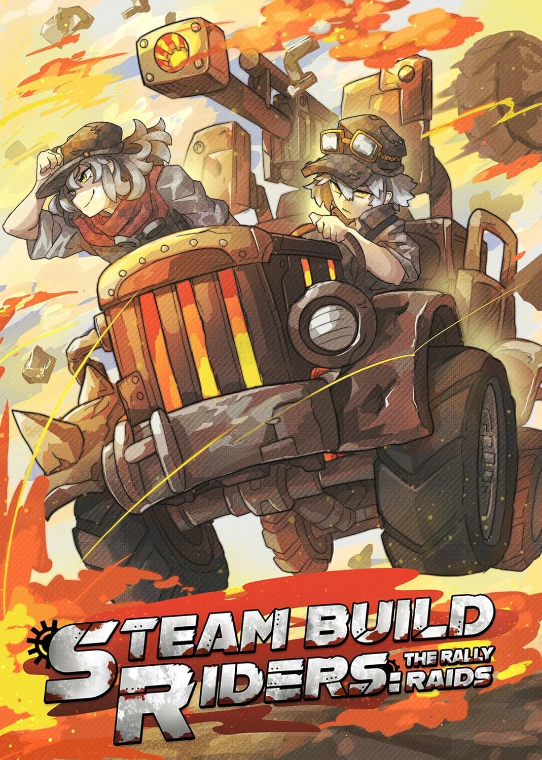 Steam Build Rider:The Rally Raids: Haifun, Aczel, Jamie, Halestorm ...