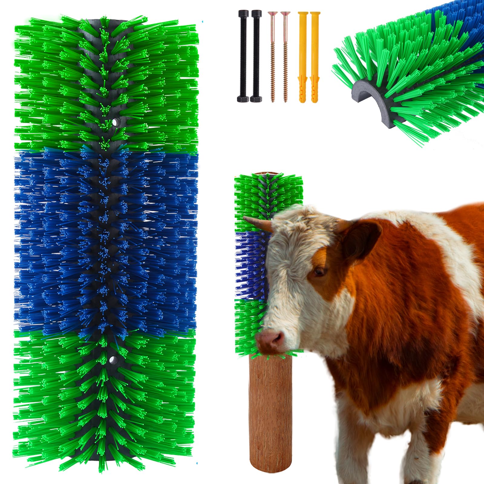 Buy SLDHR Livestock Scratching Brush - Horse Brushes for Grooming,Cow ...