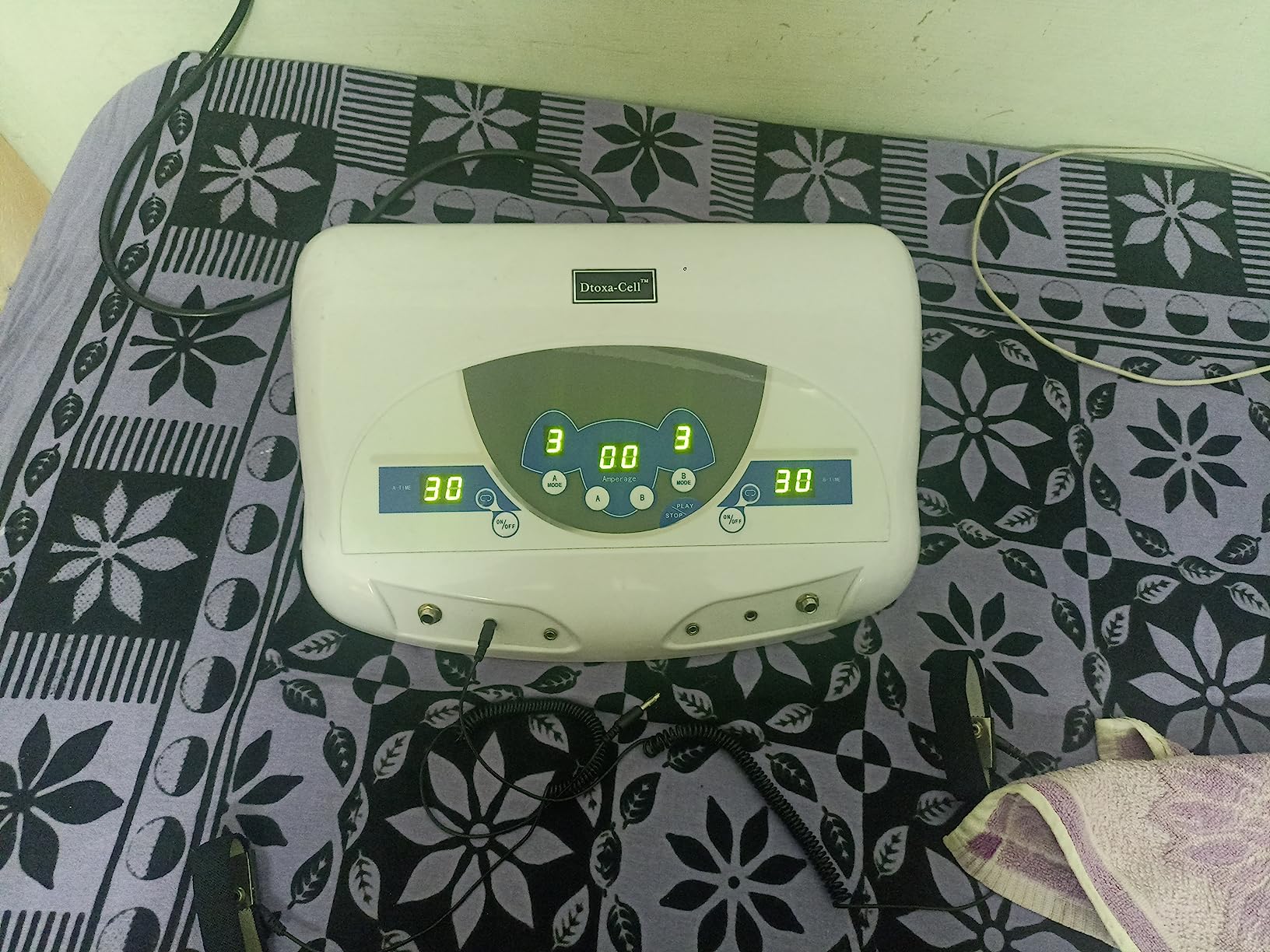 ARG HEALTHCARE | Dual Detox Machine With MP3 | Toxin Removing Foot Spa ...