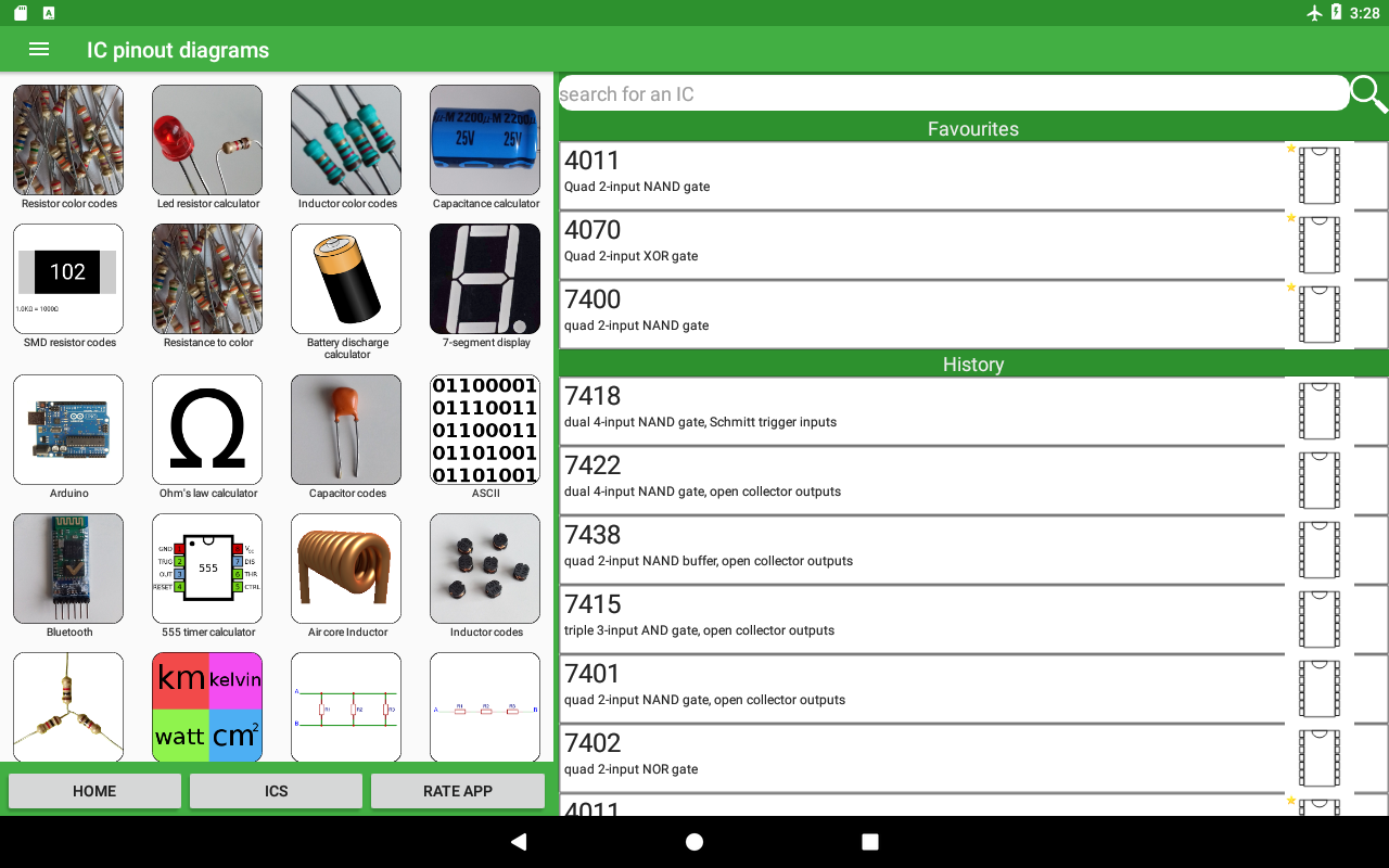 Electronics Toolkit - App on Amazon Appstore