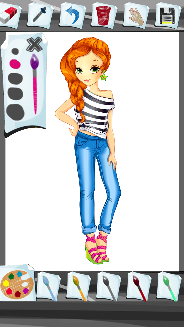 Girls Coloring Book - App on Amazon Appstore