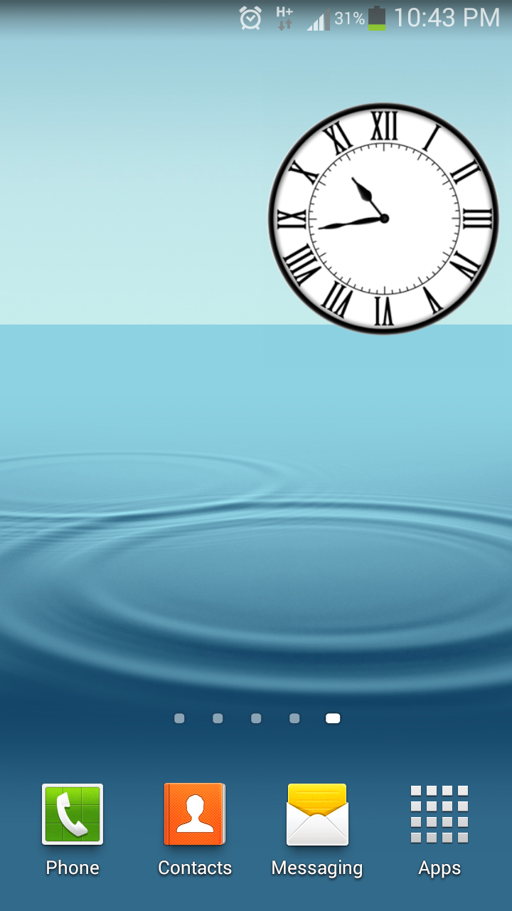 Aplicación Clock Widgets (Widget de Relojes analógicos) en Amazon Appstore