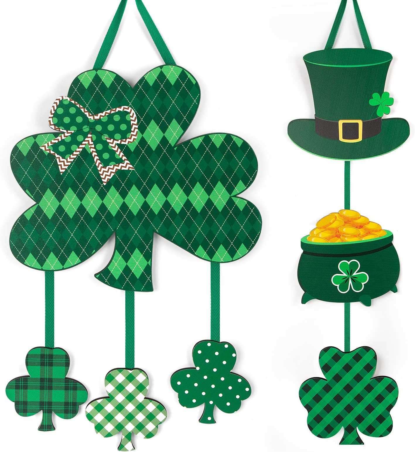 Amazon.com : St.Patrick's Decorations for Home Lucky Blessed Happy St ...