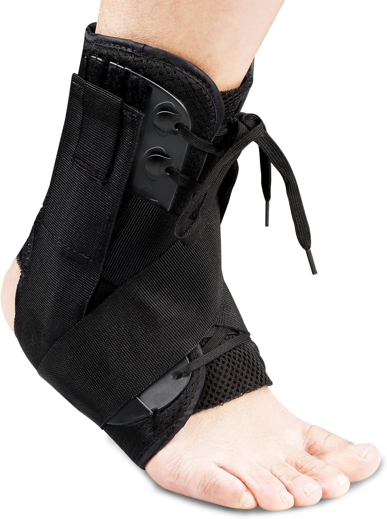 LAFUYSO Lace Up Ankle Brace - Adjustable Support for Women and Men ...