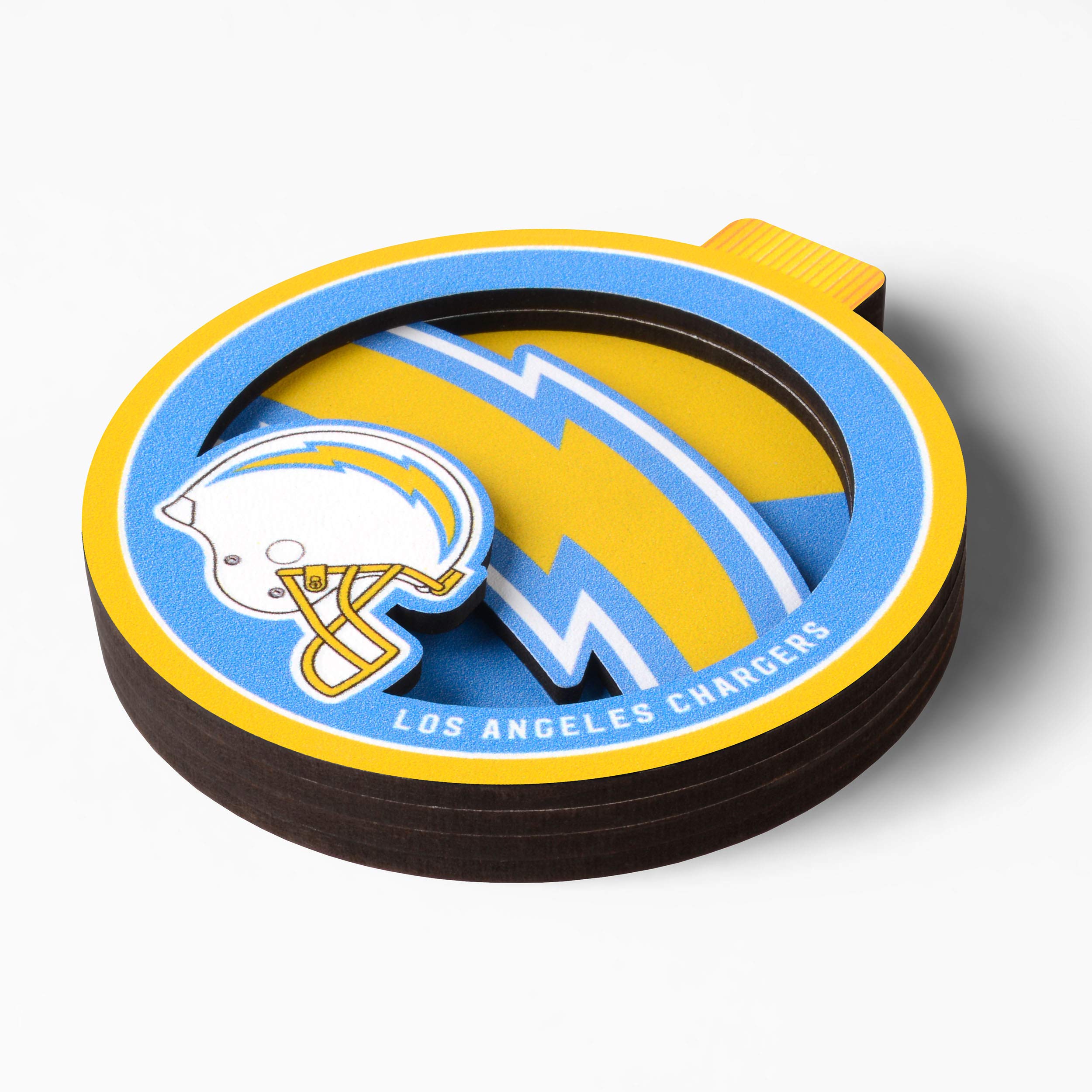 Snapklik.com : NFL Los Angeles Chargers 3D Logo Series Ornament