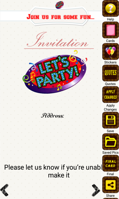 Party Invitation Maker - App on Amazon Appstore