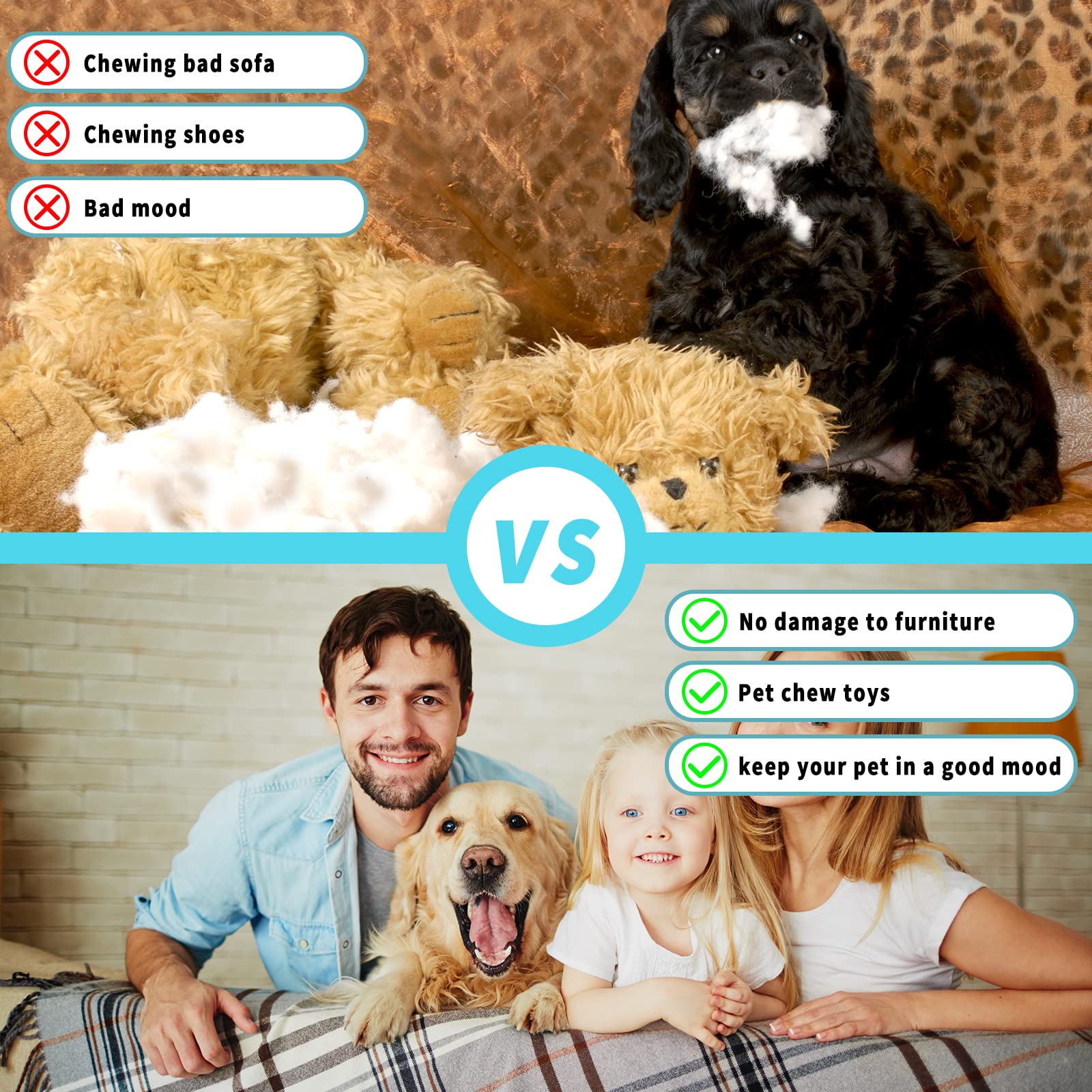 TMKA Snuffle Mat for Dogs Small, Puppy Chew Toys for Teething Dog ...