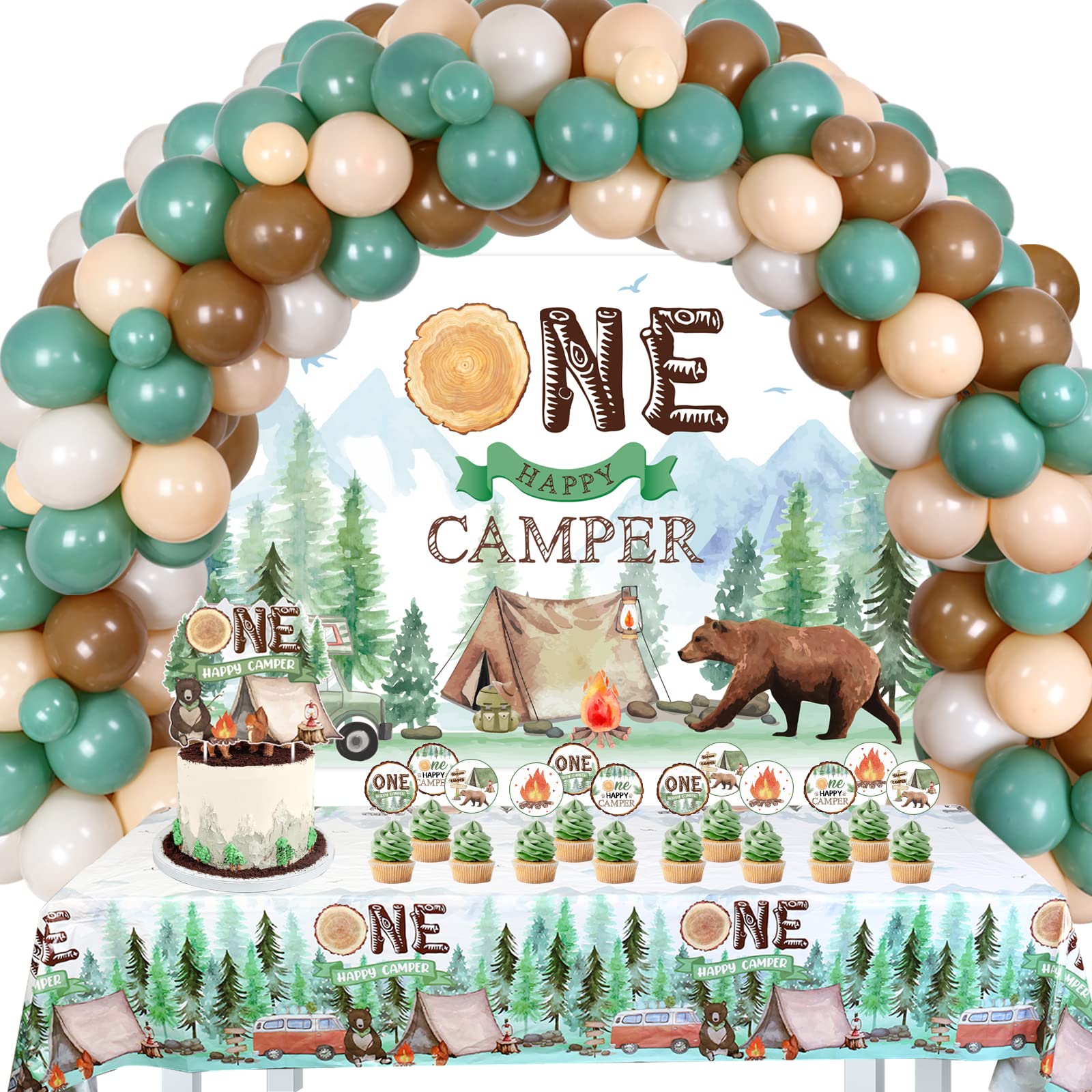 Camping Themed Birthday Party Decorations