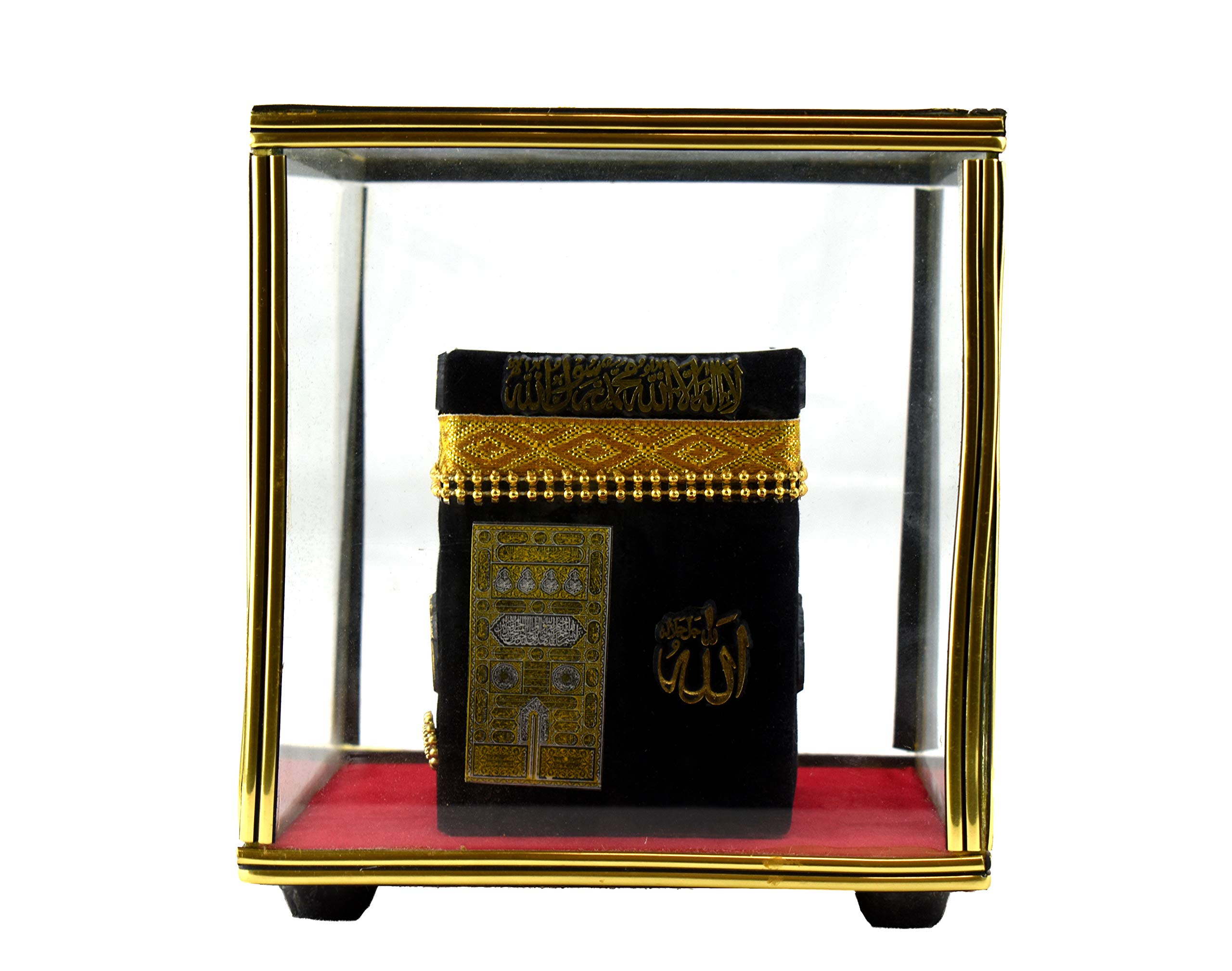 Quran Khana Kaba Decoraive Kaaba Mecca In A Glass Box | Desertcart INDIA