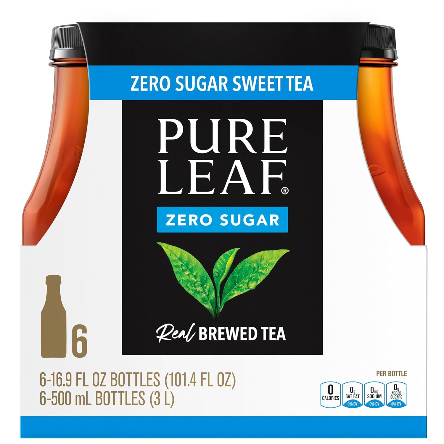 Amazon.com : Pure Leaf Zero Sugar Sweet Tea 16.9oz 6pk : Grocery ...