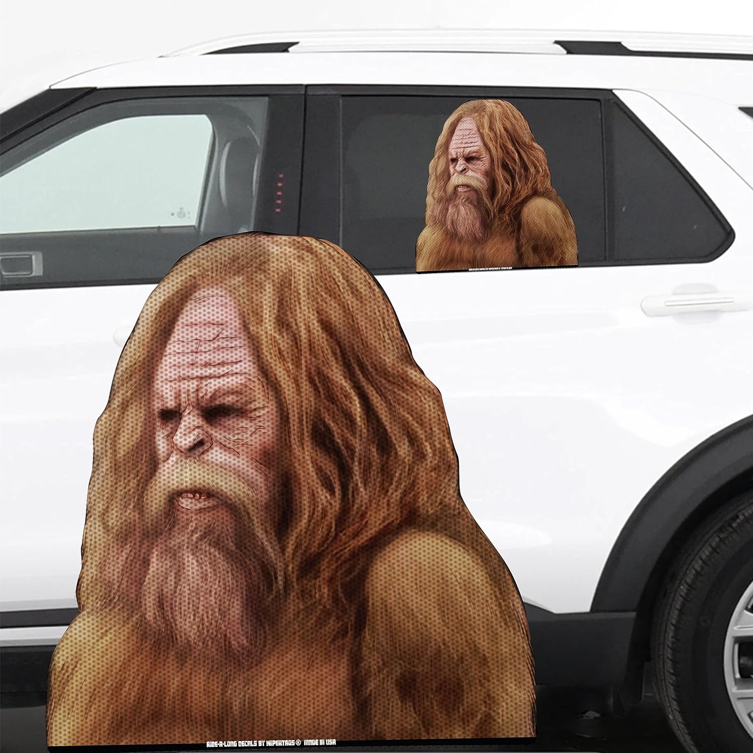 Amazon.com: Bigfoot Sasquatch Ride-A-Long 12" Perforated See Thru ...