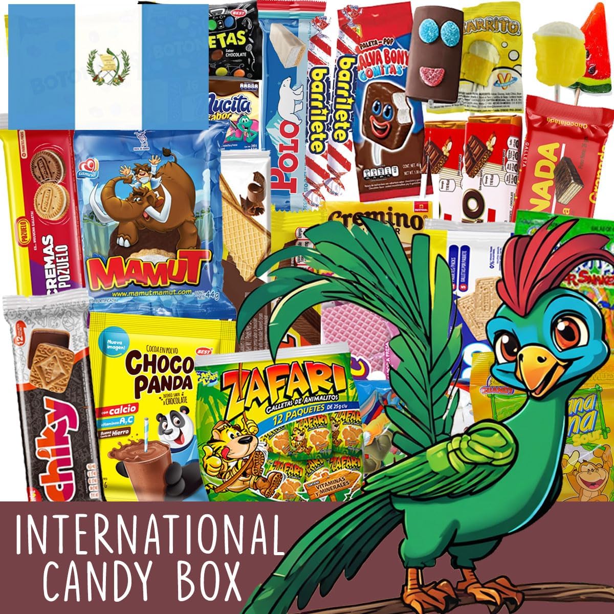 Amazon.com : Charloo Candy From Around The World Box + FREE Surprise ...