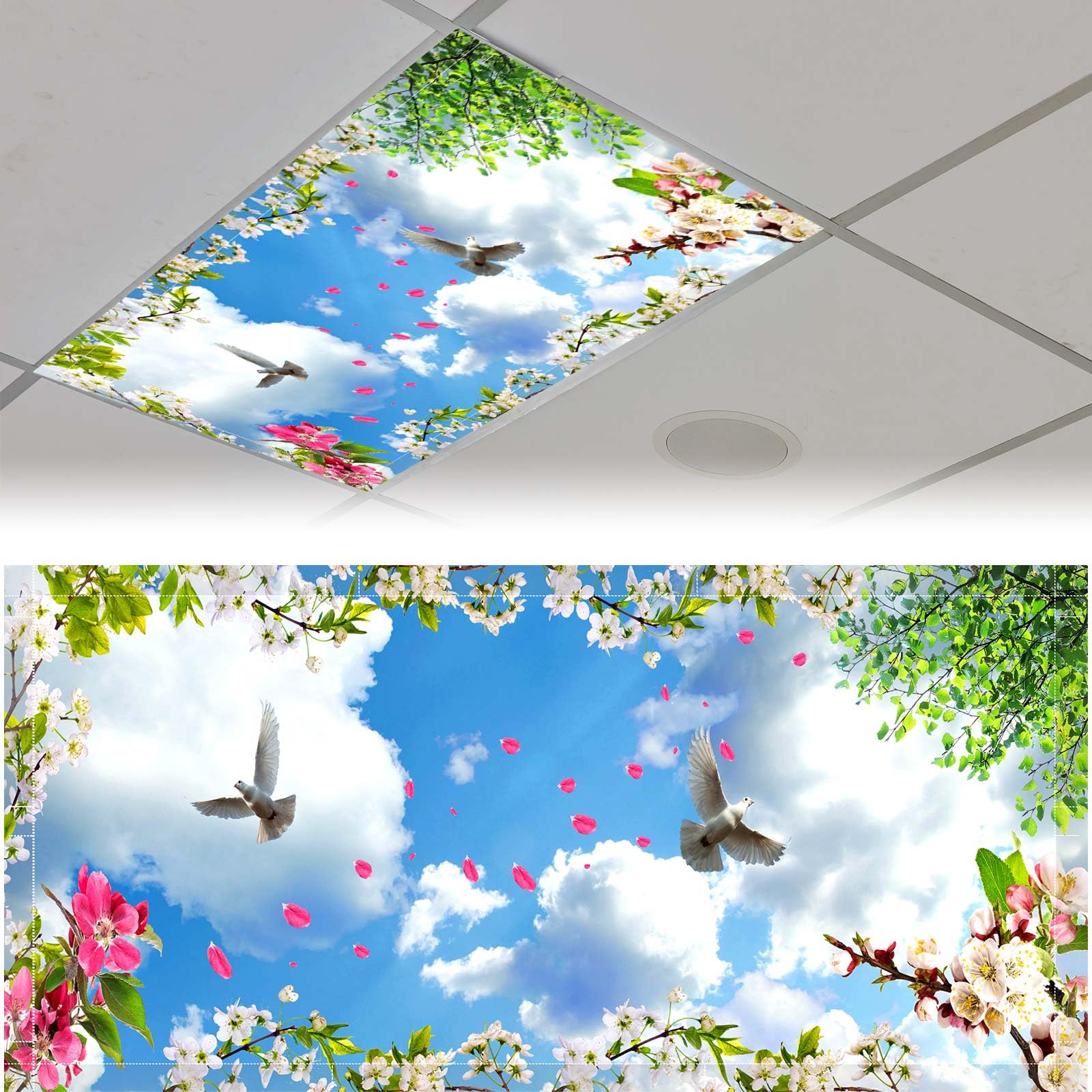 Snapklik.com : Patelai 4 X 2 Feet Fluorescent Light Cover For Fabric ...