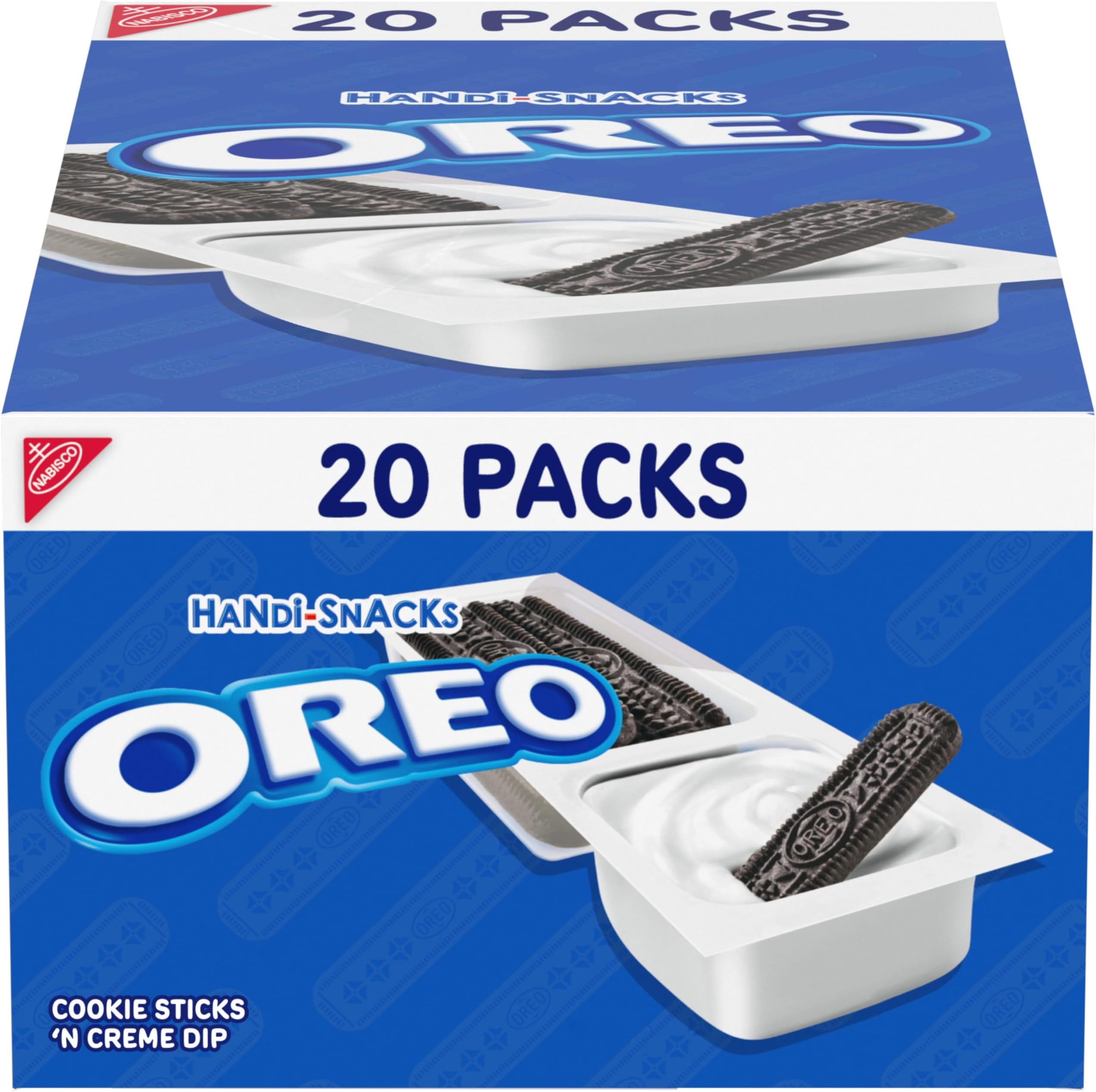 Amazon.com: Handi-Snacks OREO Cookie Sticks 'N Creme Dip Snack Packs ...