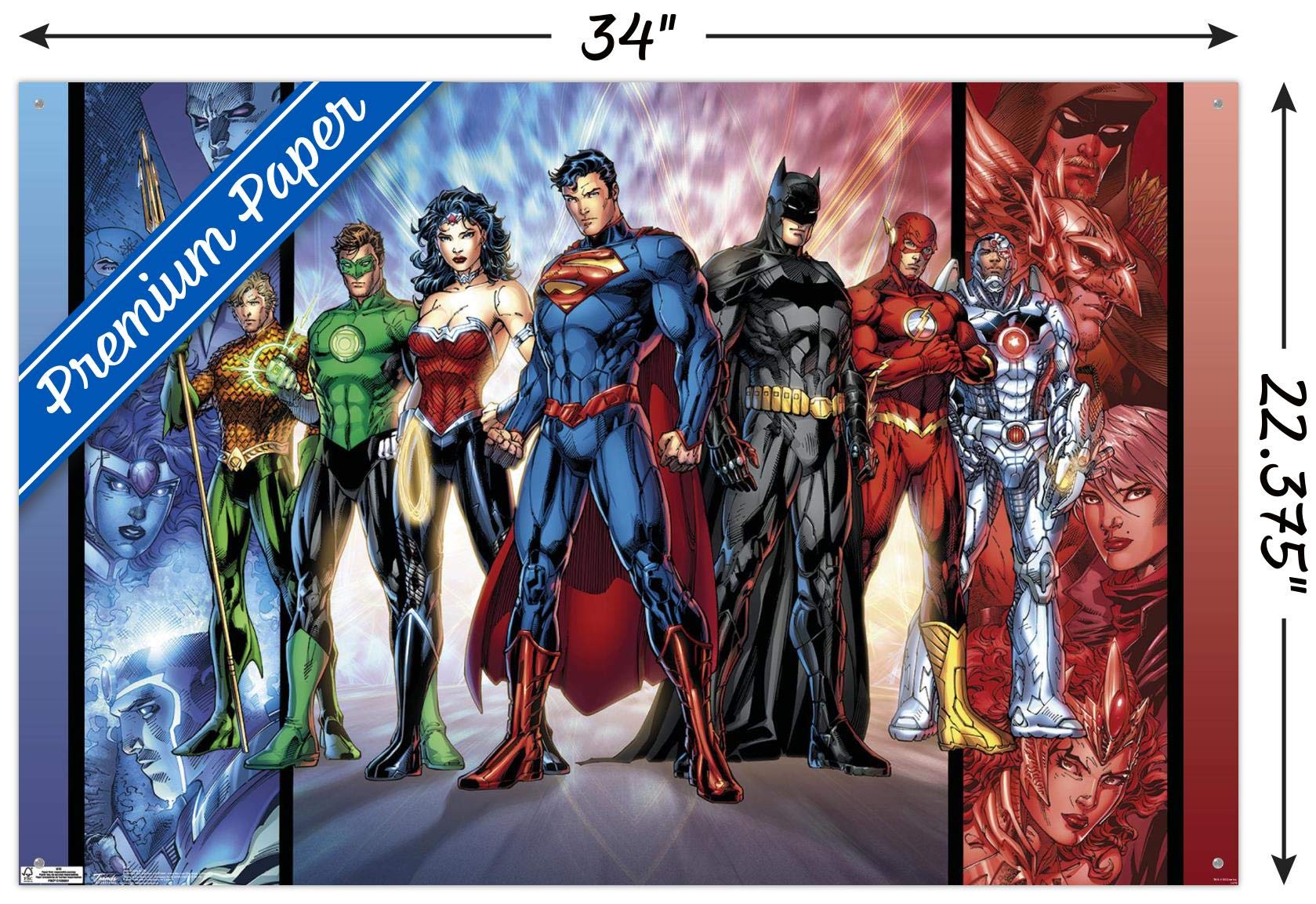 Justice League New 52 Poster