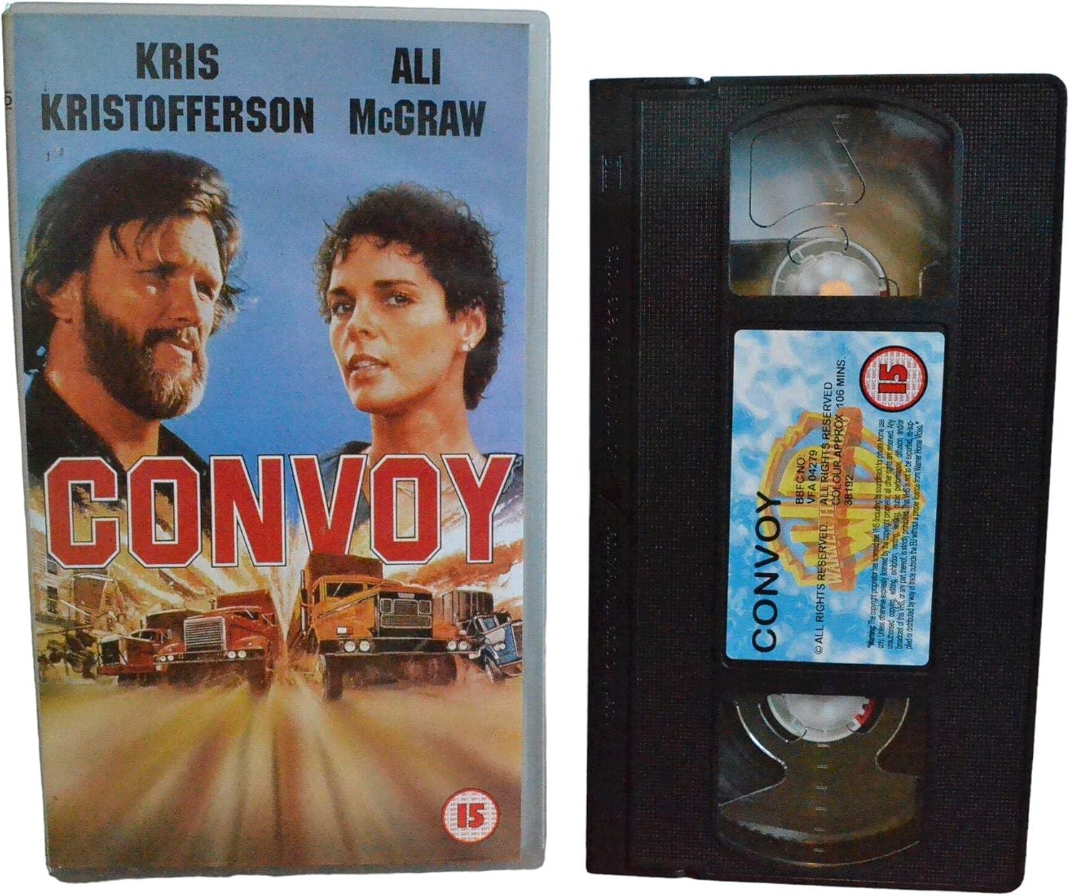 Amazon.com: Convoy [VHS] : Kris Kristofferson, Ali MacGraw, Ernest ...