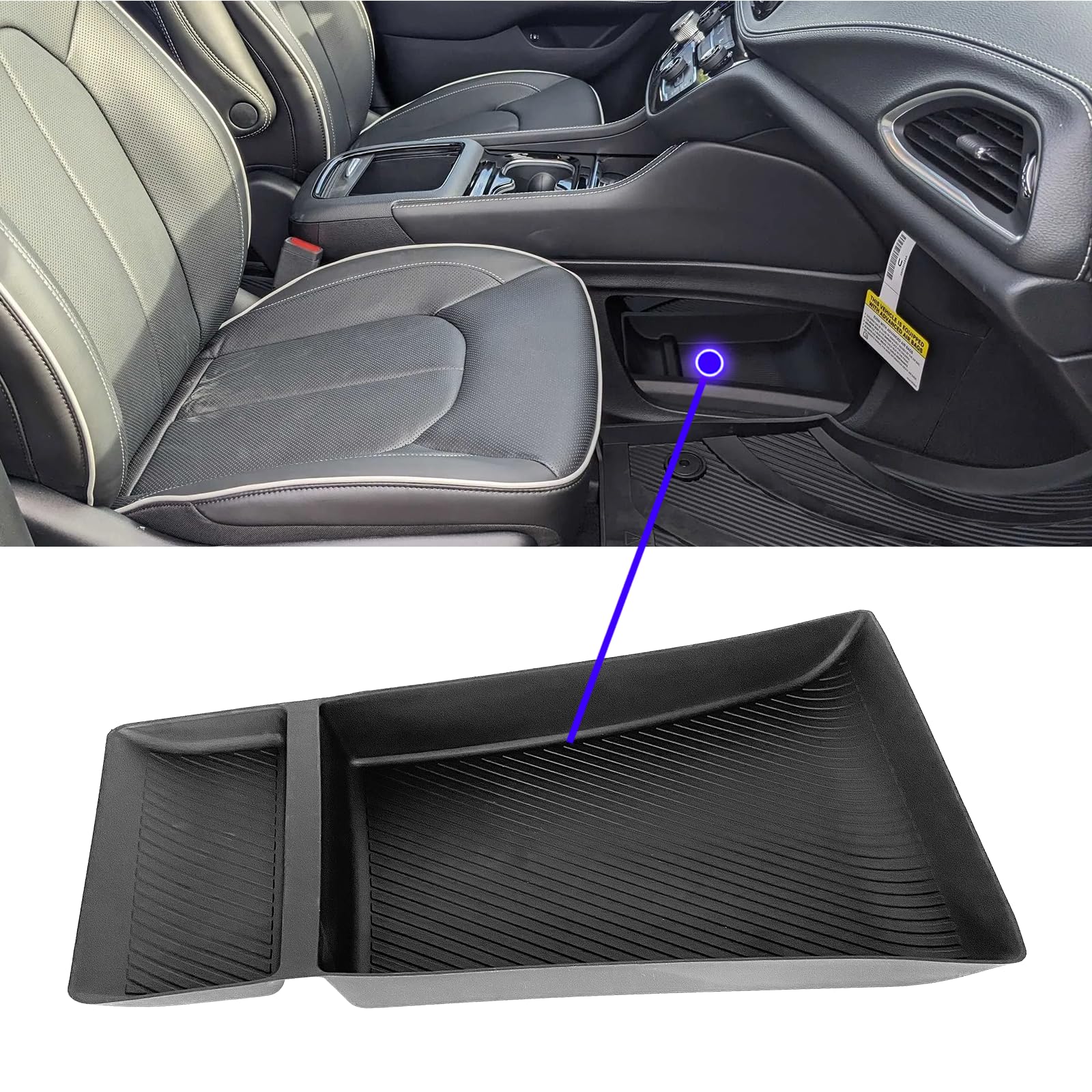 Snapklik.com : 2024 Chrysler Pacifica Accessories Lower Center Console ...