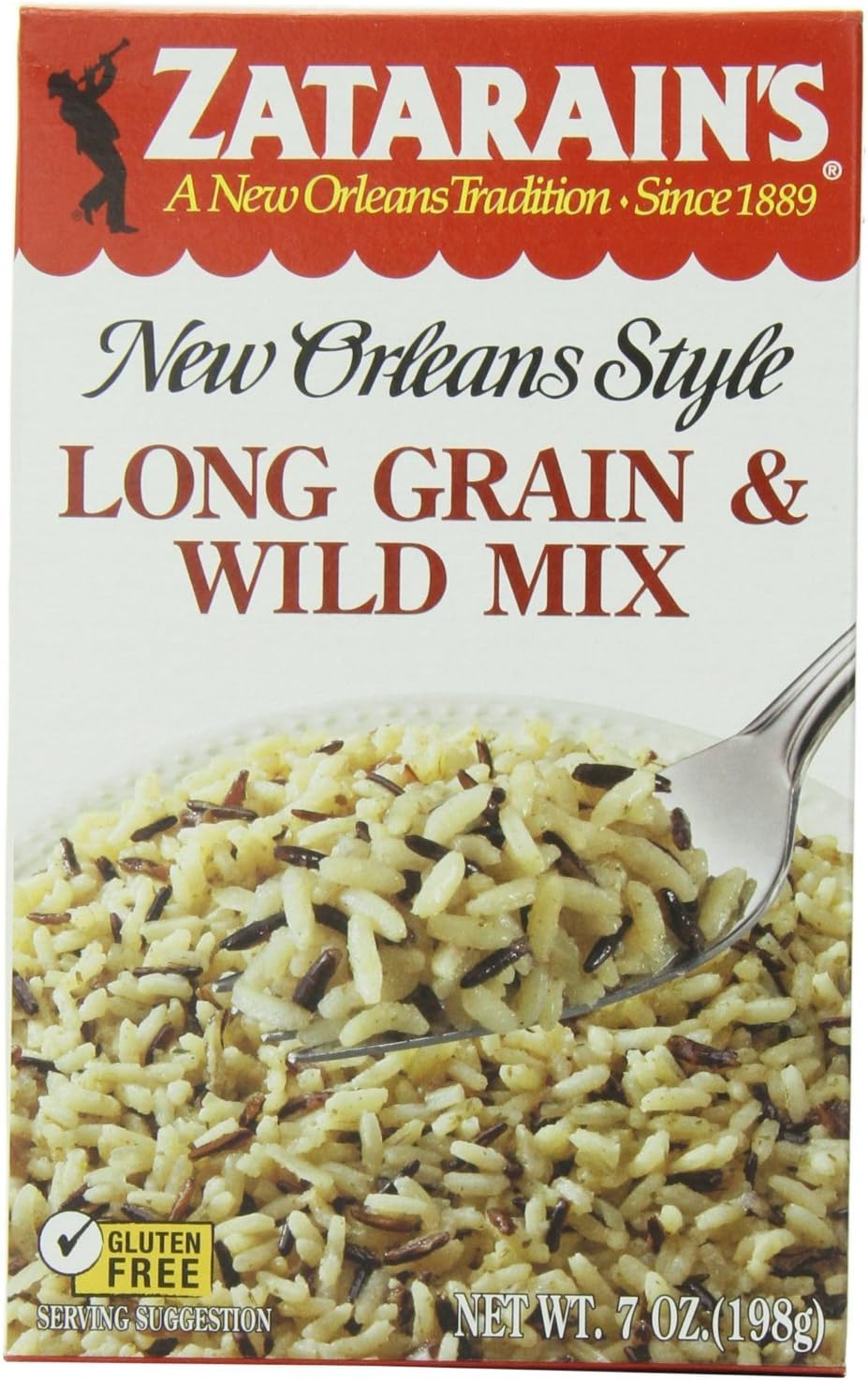 Amazon.com : Zatarain's Long Grain and Wild Rice, 7 oz (Pack of 12 ...