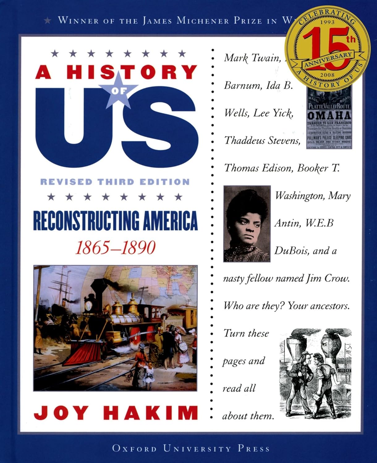 A Reconstructing America: 1865-1890 A History of US Book 7: Hakim, Joy ...