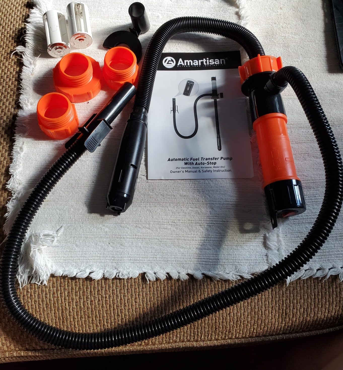 $6/mo - Finance Amartisan Powered Battery Fuel Transfer Pump, 2.4GPM ...