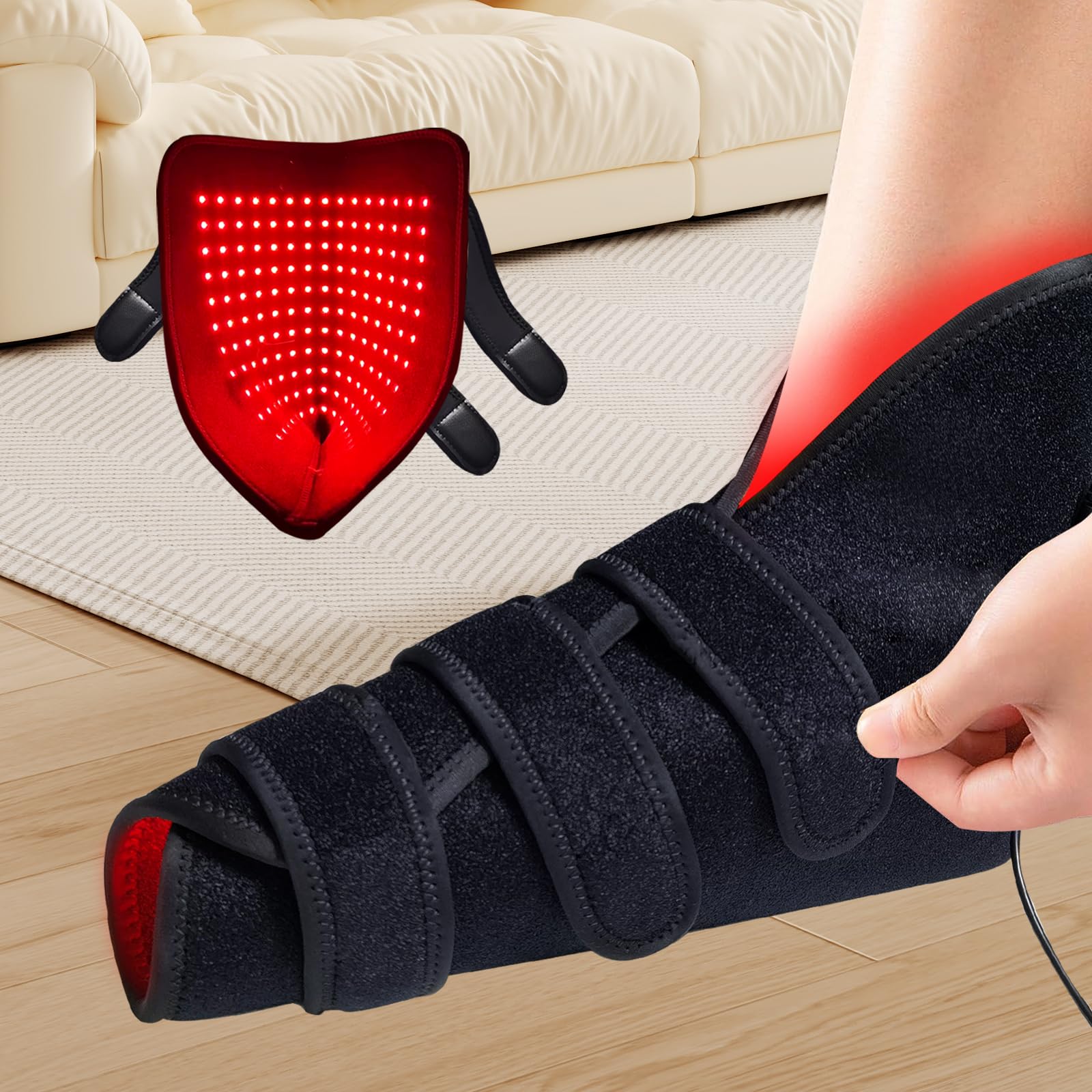 Amazon.com: Red Light for Feet with Timer, Insteps, Toes and Feet, 3-in ...