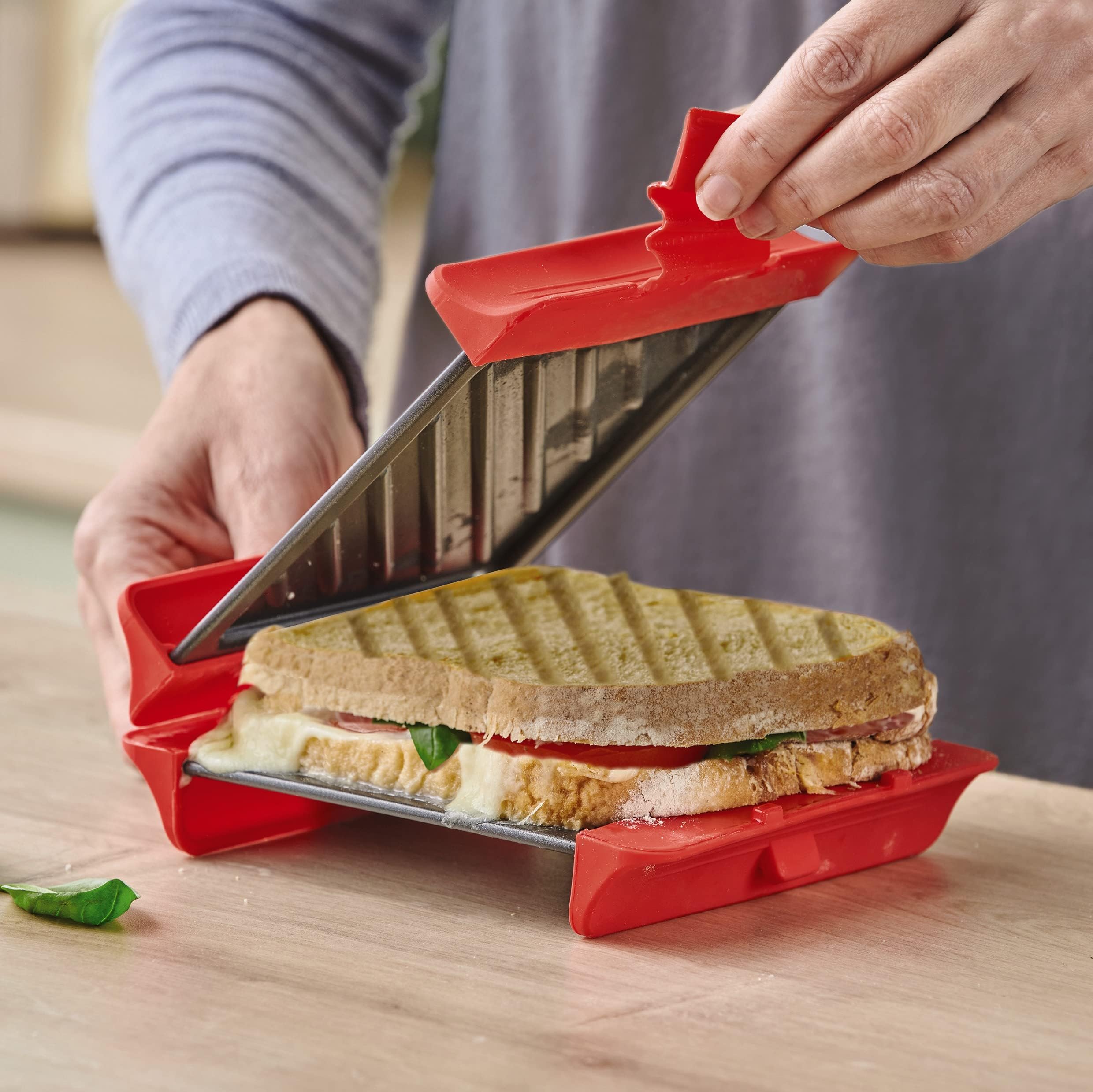 Lekue Standard Microwave Grill for Toasted Sandwiches and More : Amazon ...