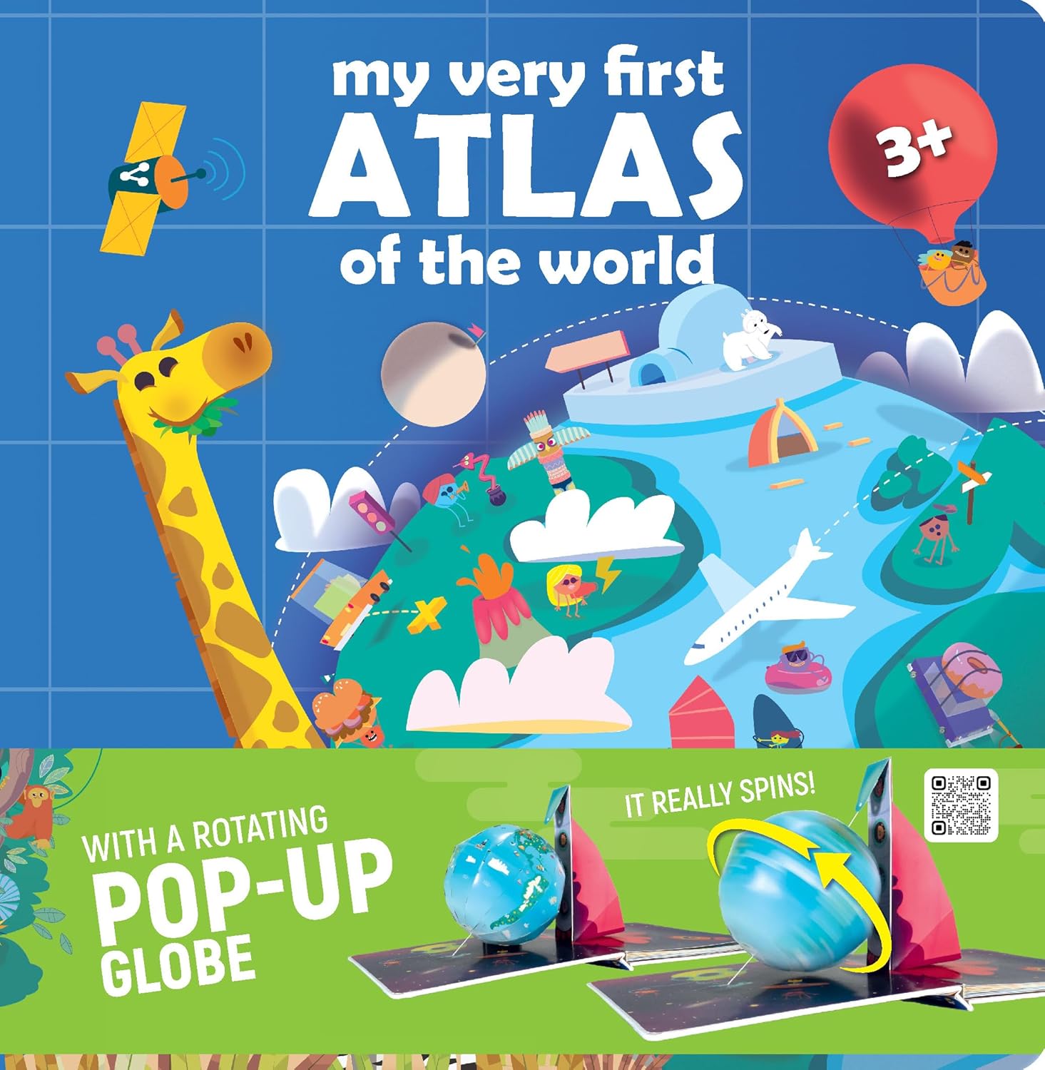 My Very First Atlas with Revolving Globe (Journeys Around The World ...