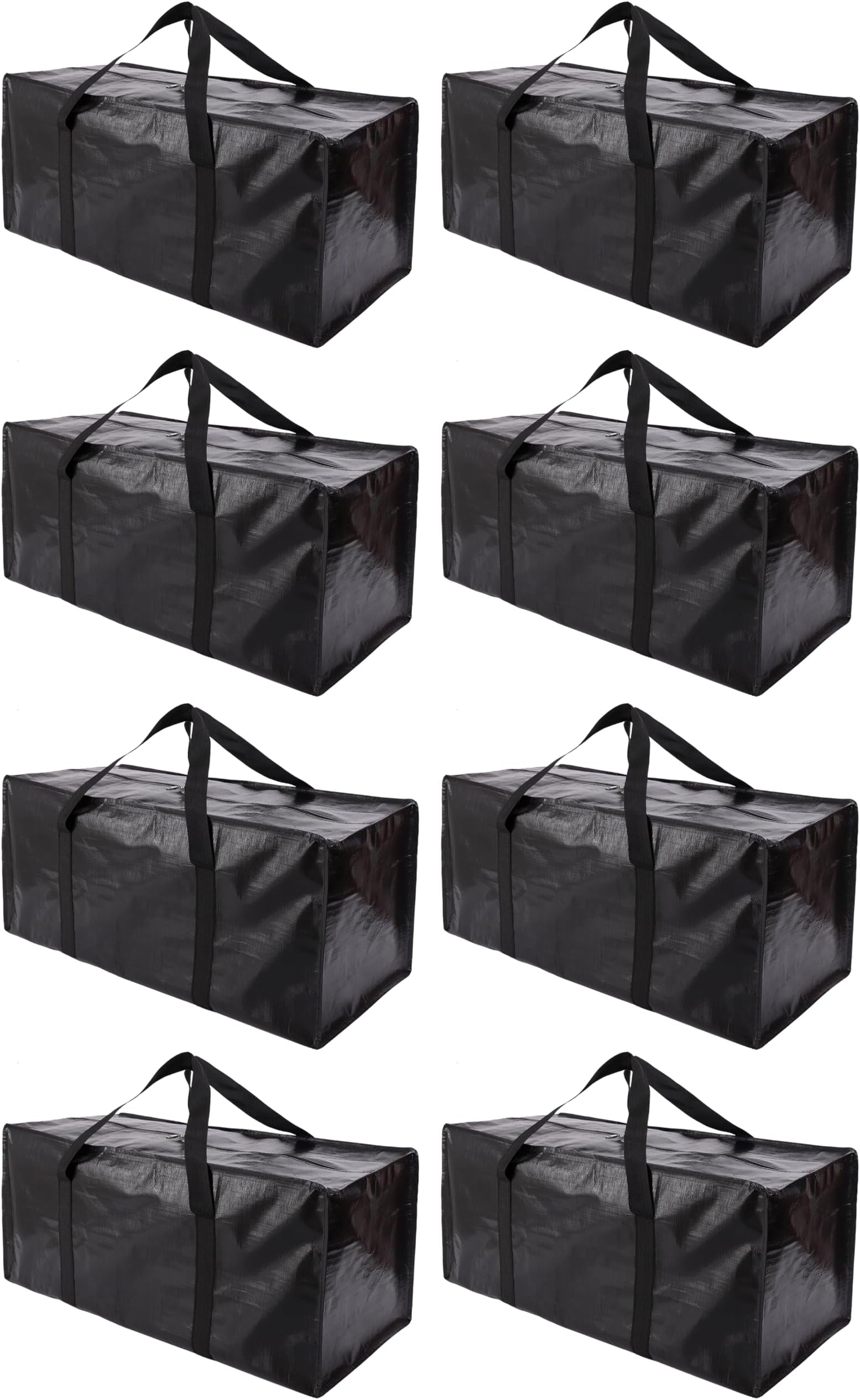 Amazon.com: PANDA JOYS Extra Large Moving Bags with Zippers & Carrying ...