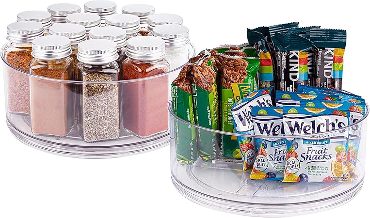 Amazon.com - Oizeir Lazy Susan Turntable (2-Pack) - Clear Acrylic ...