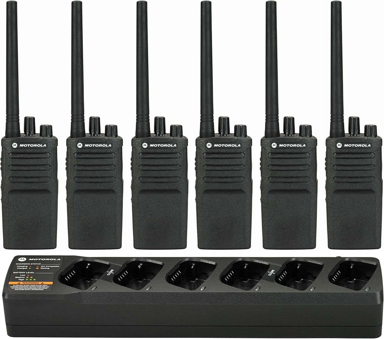 Amazon.com: Motorola Solutions RMV2080 6-Pack with Multi-Charger Two ...