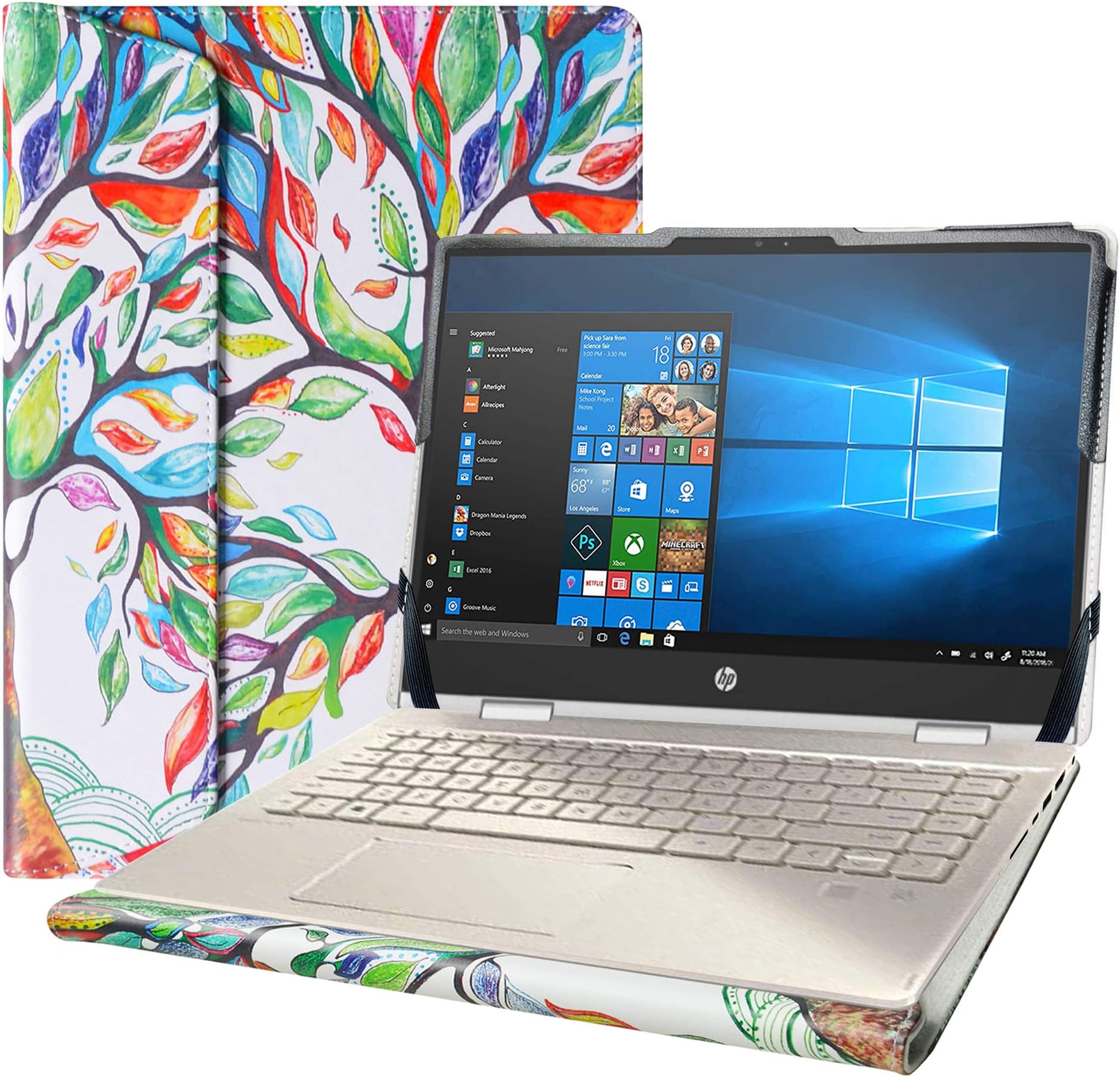 Amazon.com: Alapmk Protective Case for 14" Dell Inspiron 14 2-in-1 5406 ...