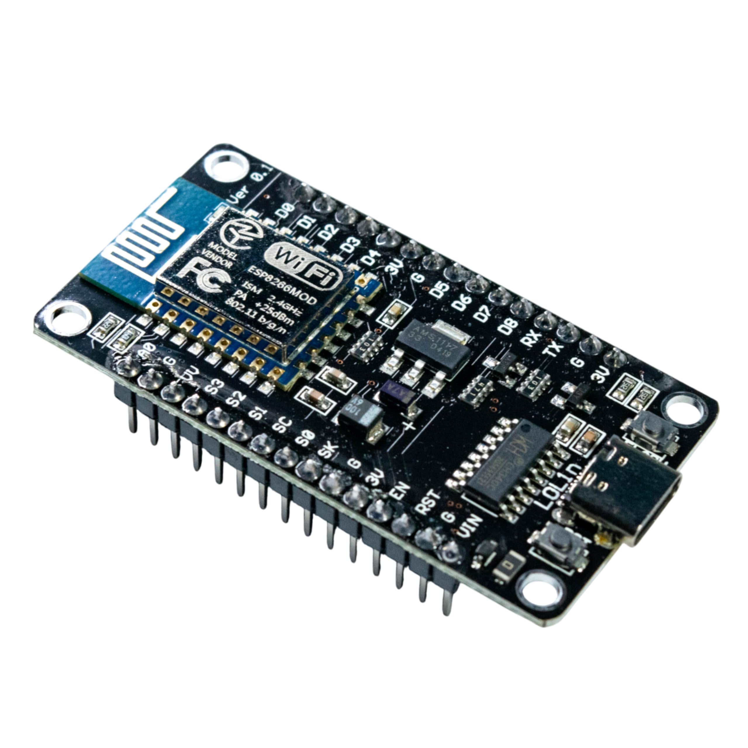RMC Traders NodeMCU ESP8266 V3 | WiFi Development Board | USB Type-C ...