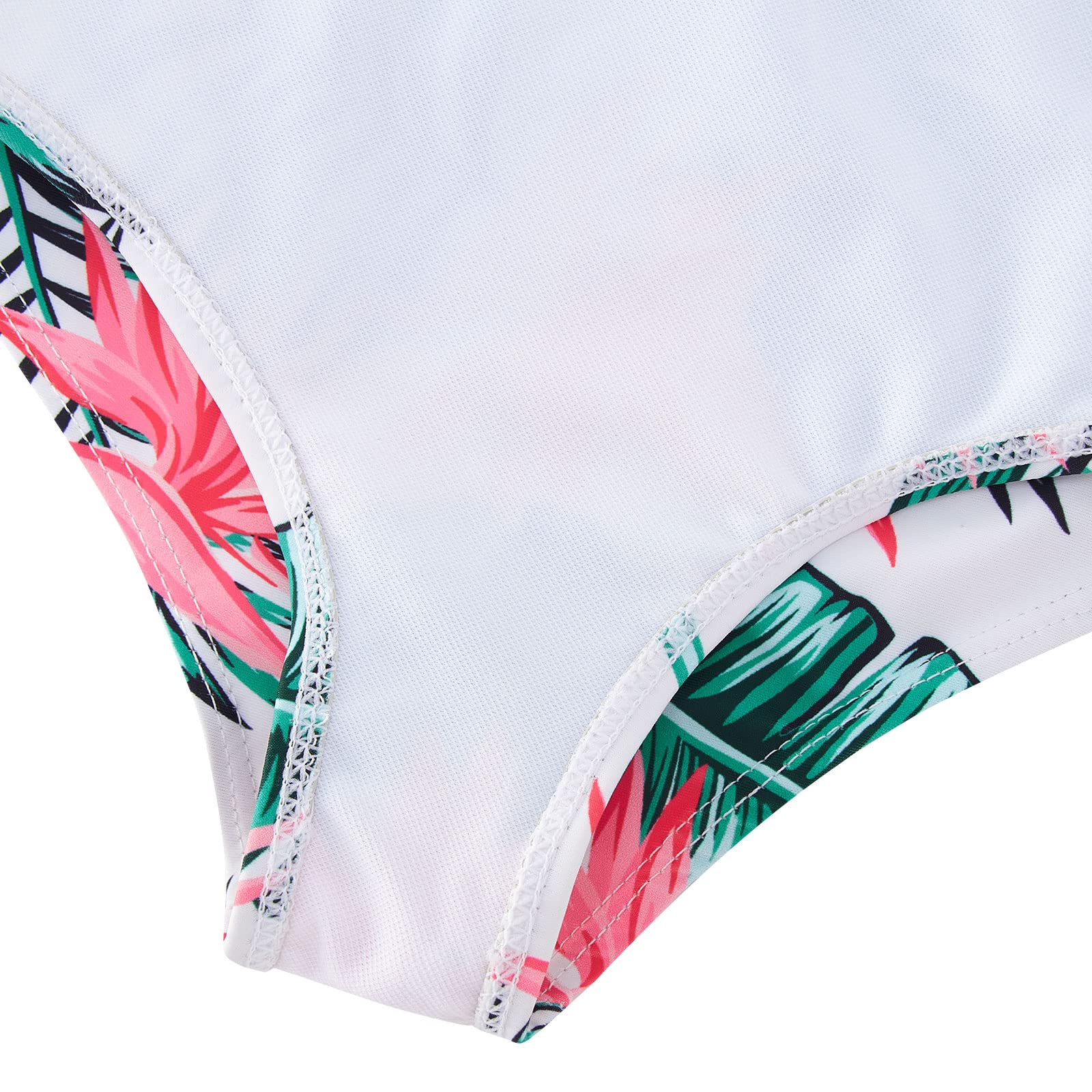 Snapklik.com : AIDEAONE Little Girls 3 Piece Swimsuits Green Bikini Set ...
